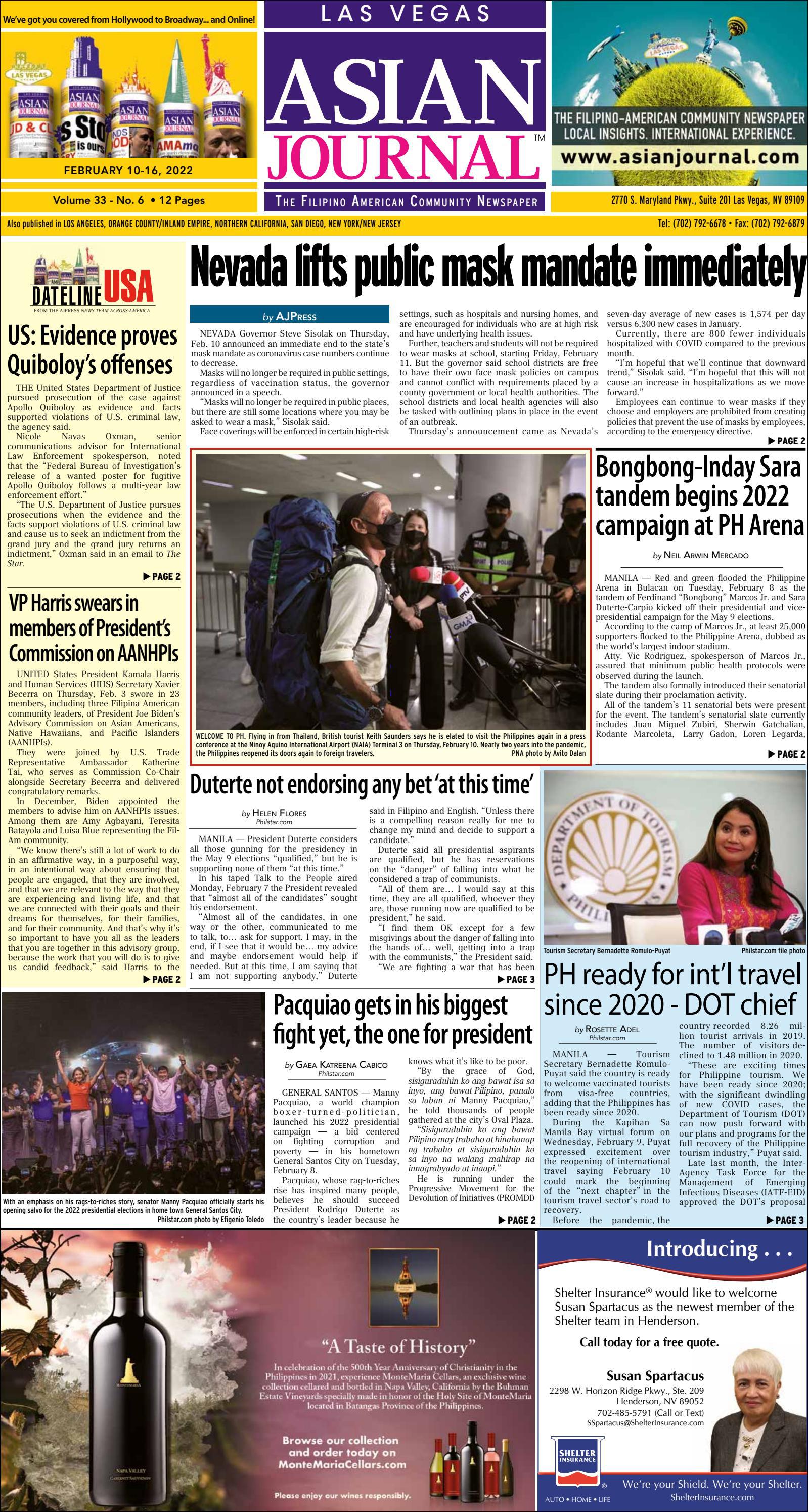 021022 - Las Vegas Edition by Asian Journal Community Newspapers - Issuu
