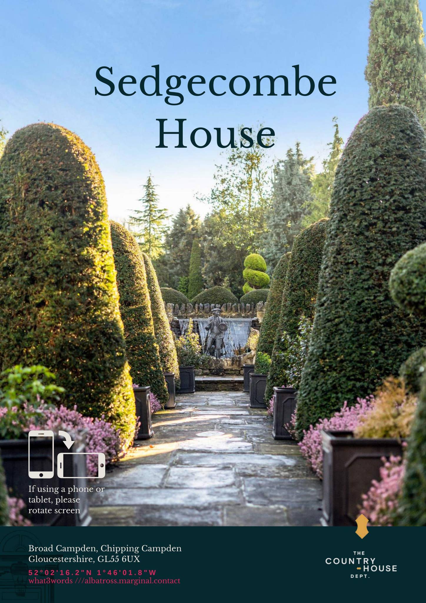 Sedgecombe House by thecountryhousedepartment - Issuu