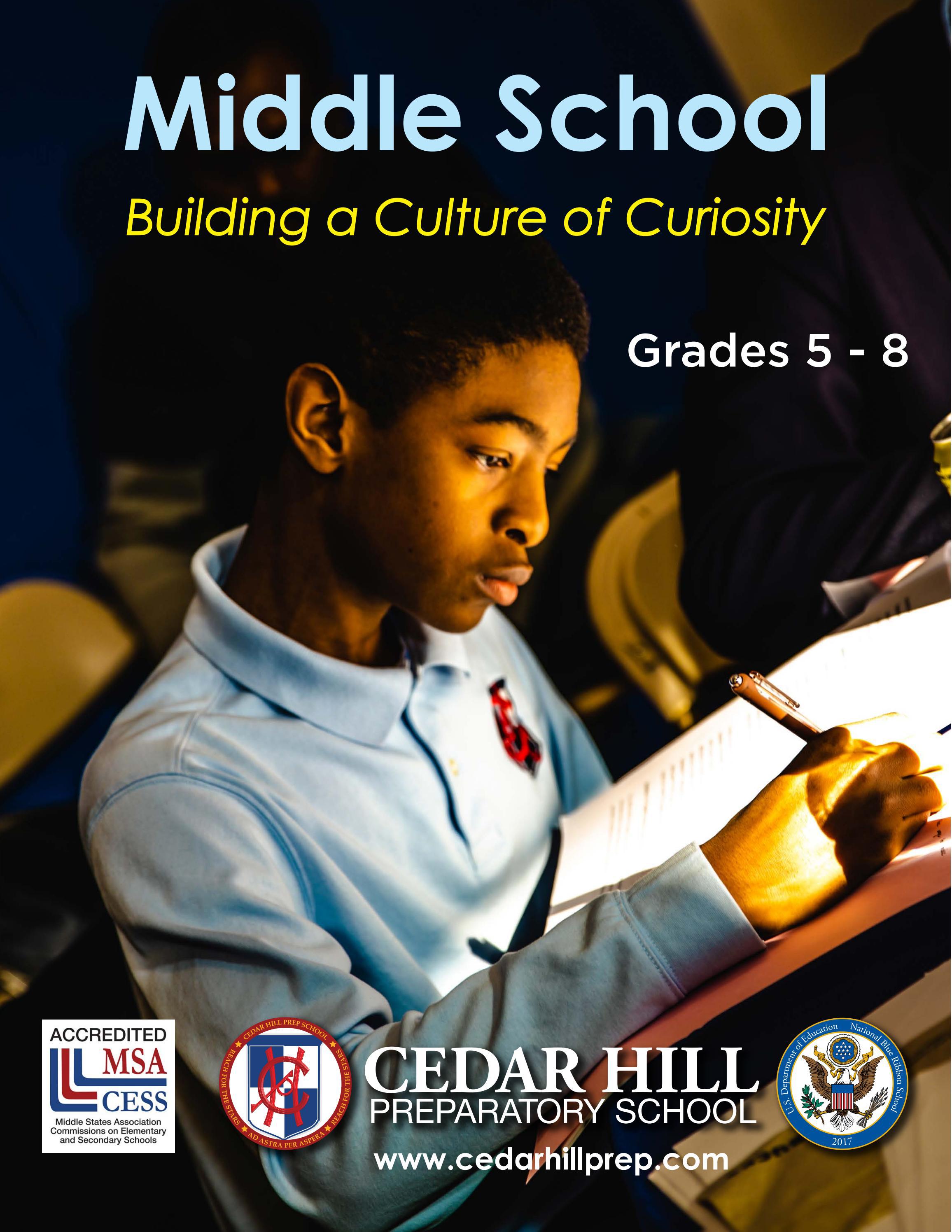 Cedar Hill Prep Middle School by Cedar Hill Prep - Issuu