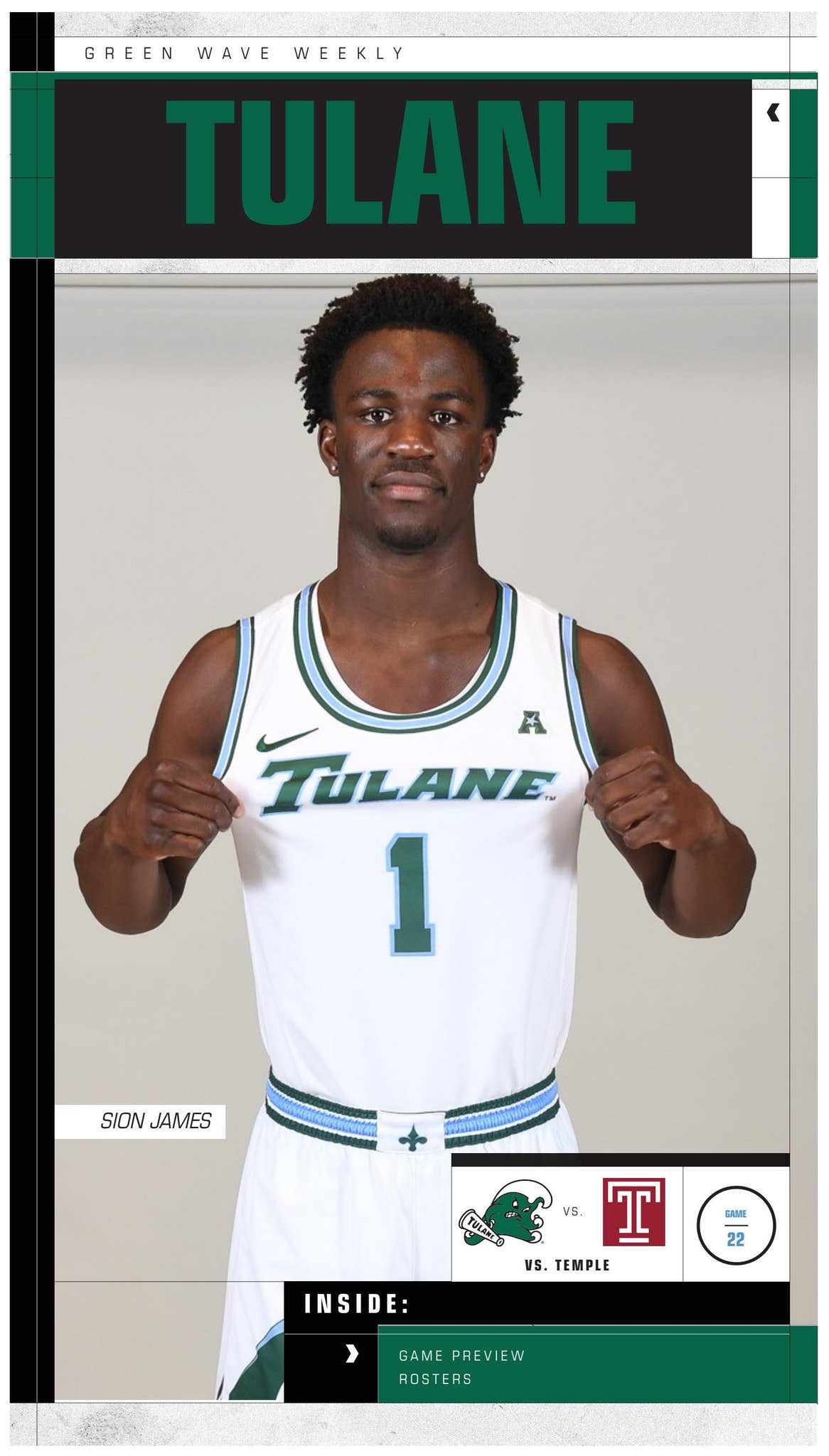 Tulane vs. Temple by TulaneGreenWave - Issuu