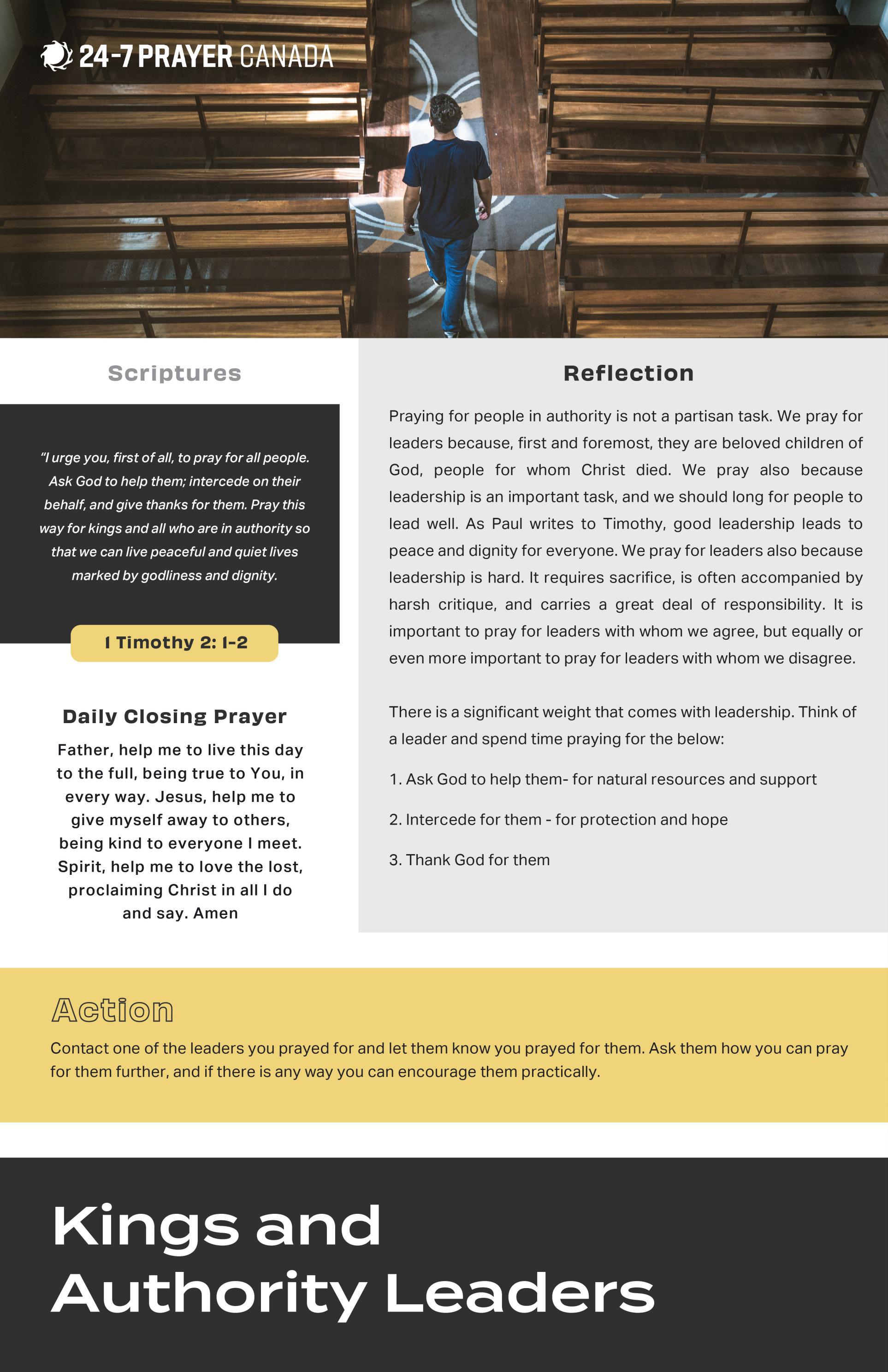 Leadership - Prayer Room Poster 7 by 24-7 Prayer Canada - Issuu