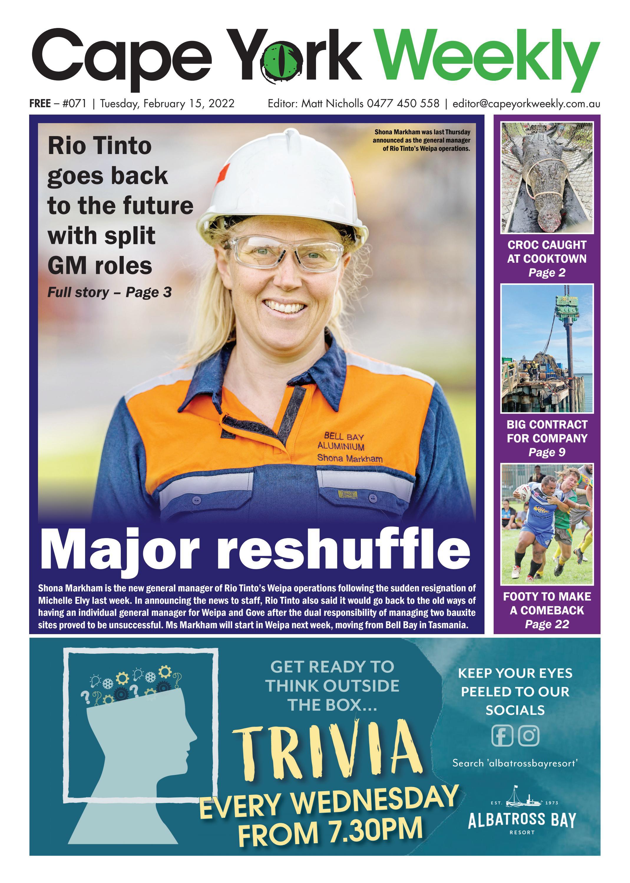 Cape York Weekly Edition 071 by Cape York Weekly - Issuu