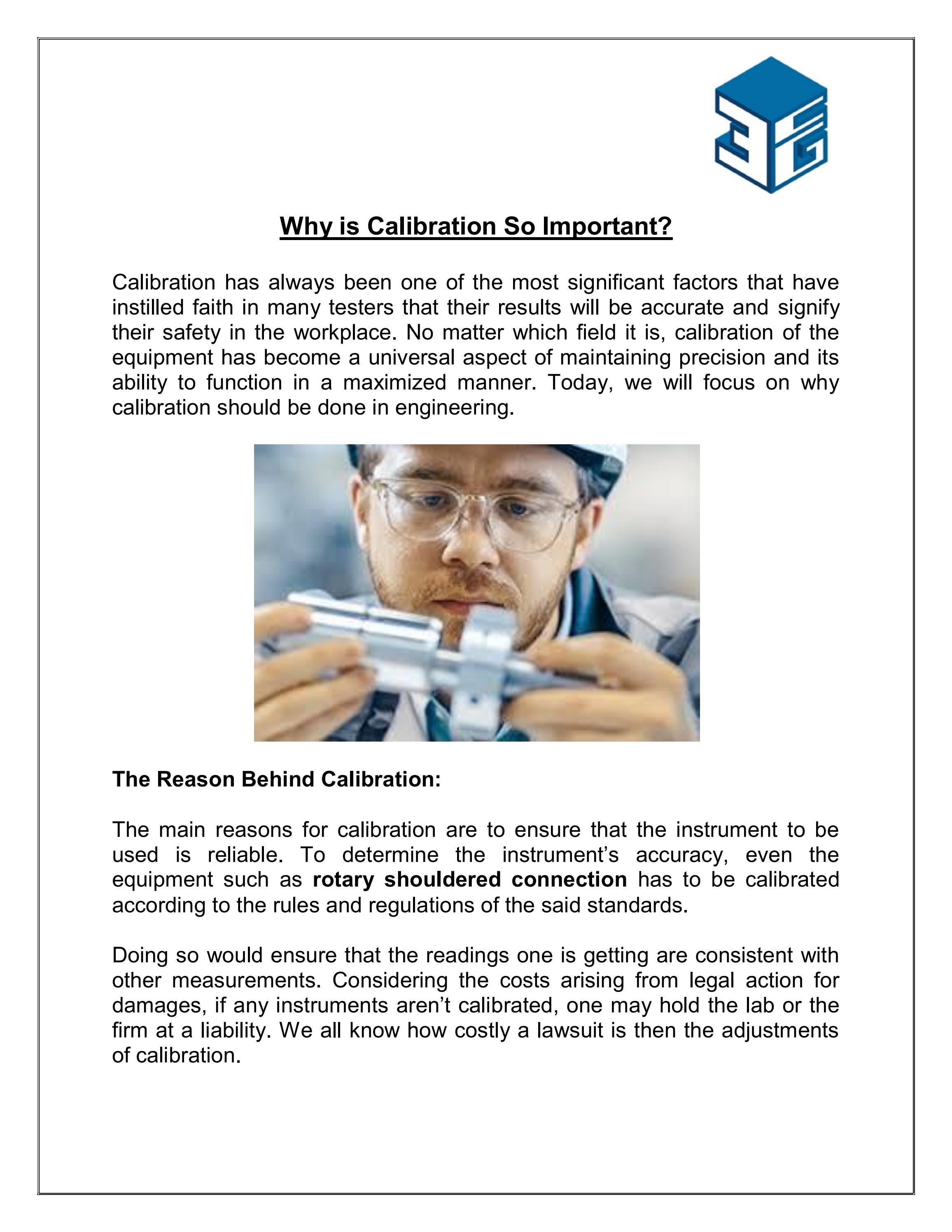 Why Is Calibration So Important By Third Coast Gage Calibration Issuu