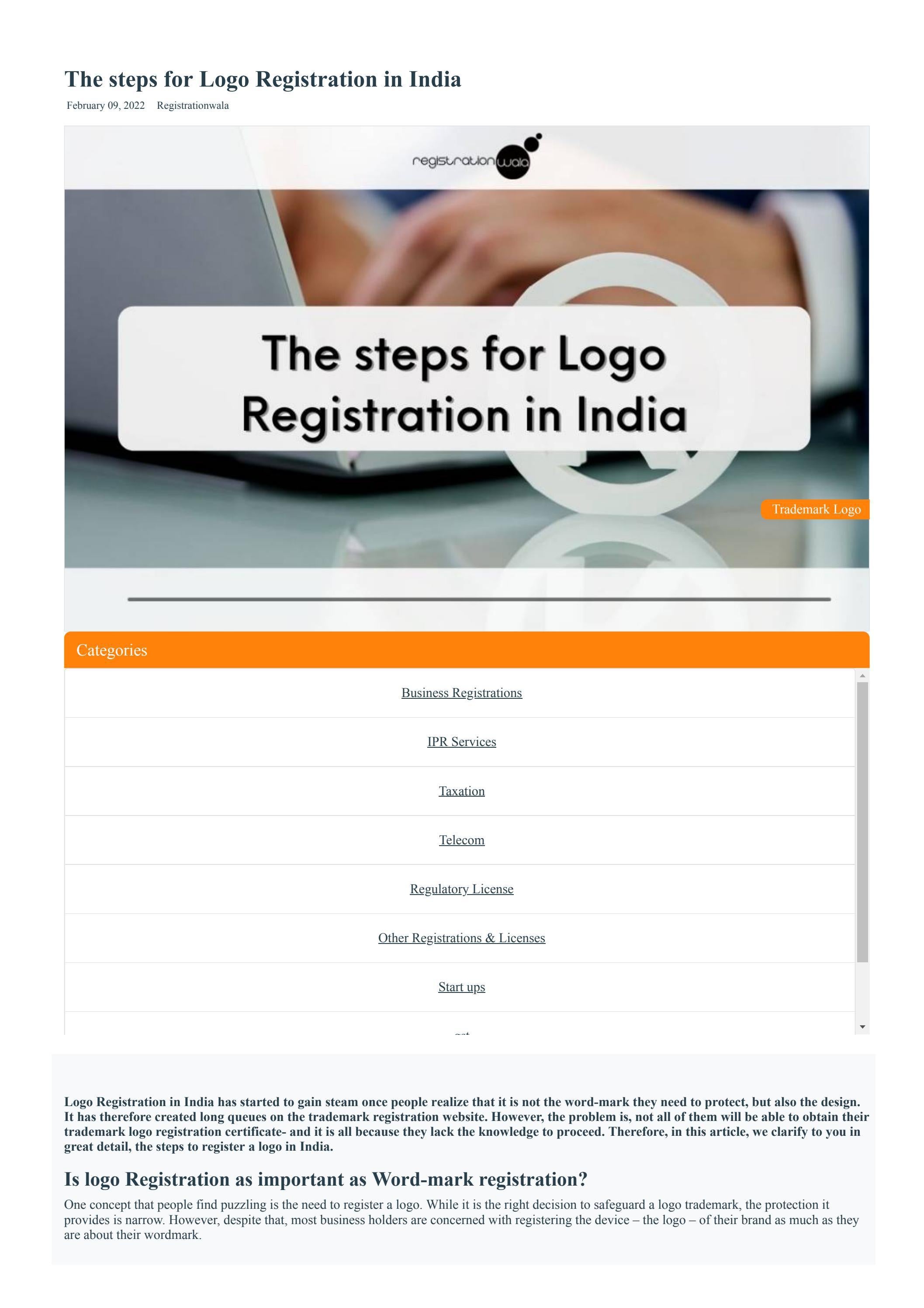 The Steps For Logo Registration In India By GreatDeerYouth Issuu the-steps-for-logo-registration-in-india-by-greatdeeryouth-issuu
