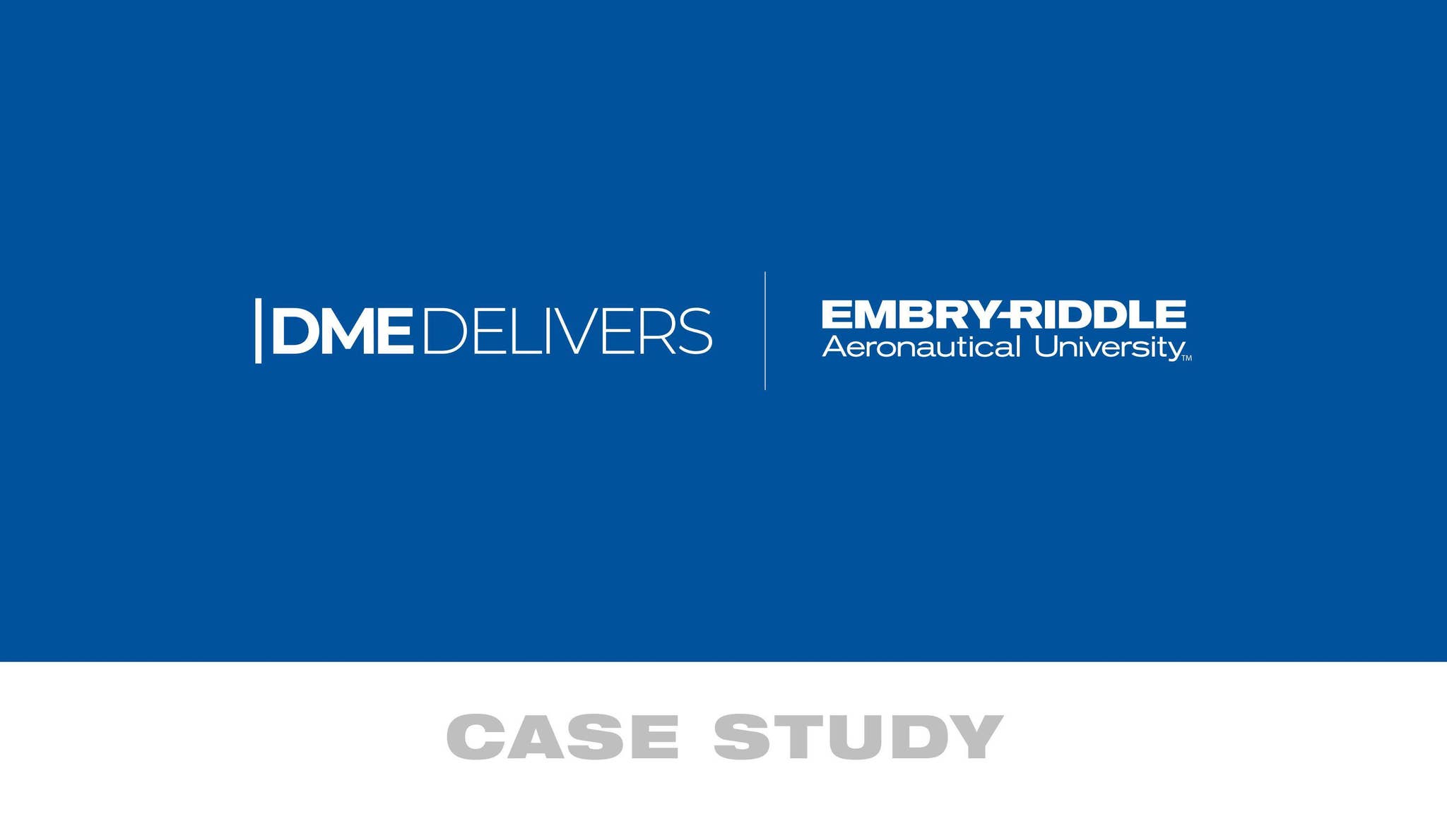 DME Delivers Case Study: Embry Riddle by DME Marketing - Issuu