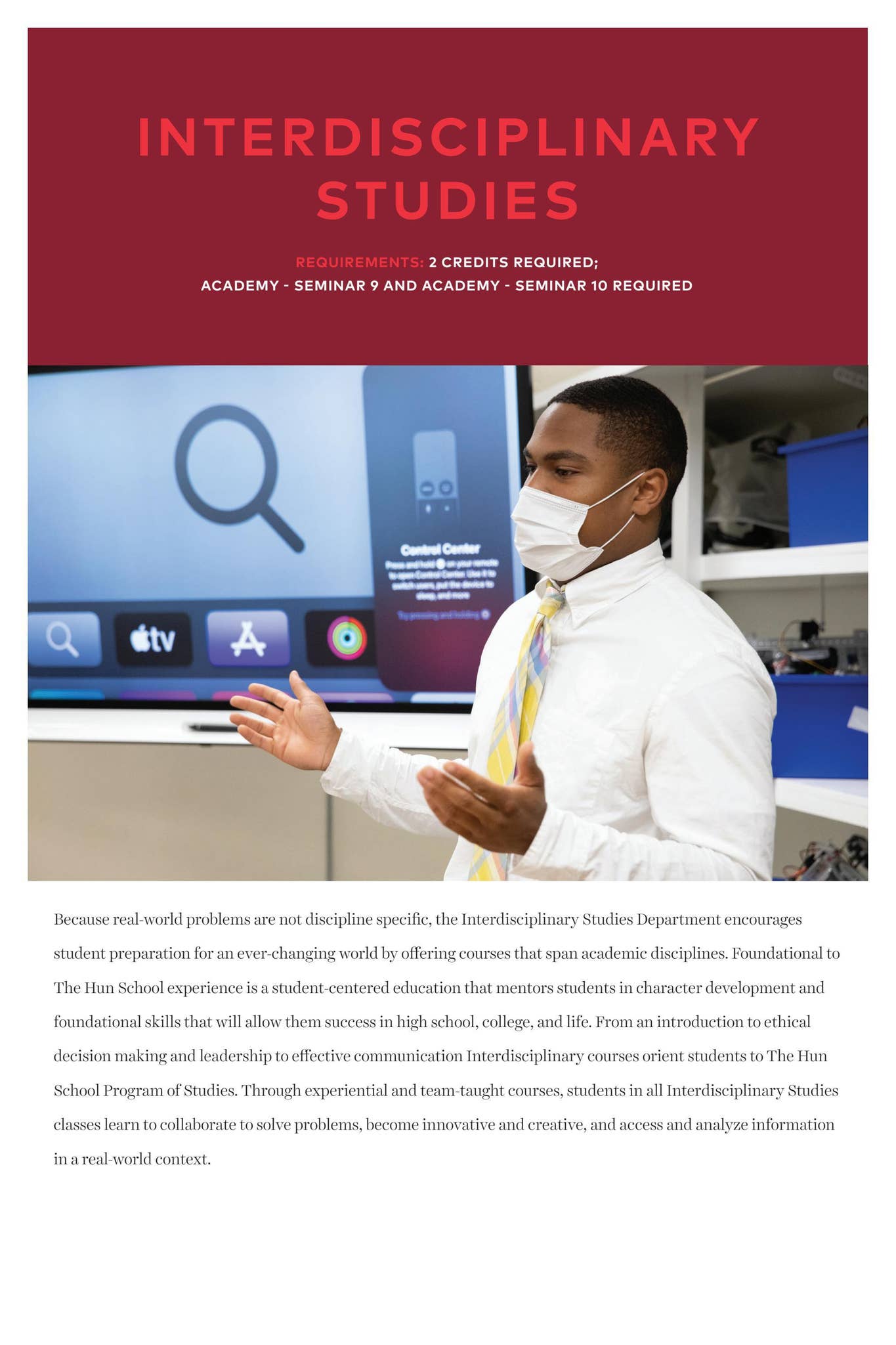 Curriculum Guide 2022-2023 by The Hun School of Princeton - Issuu