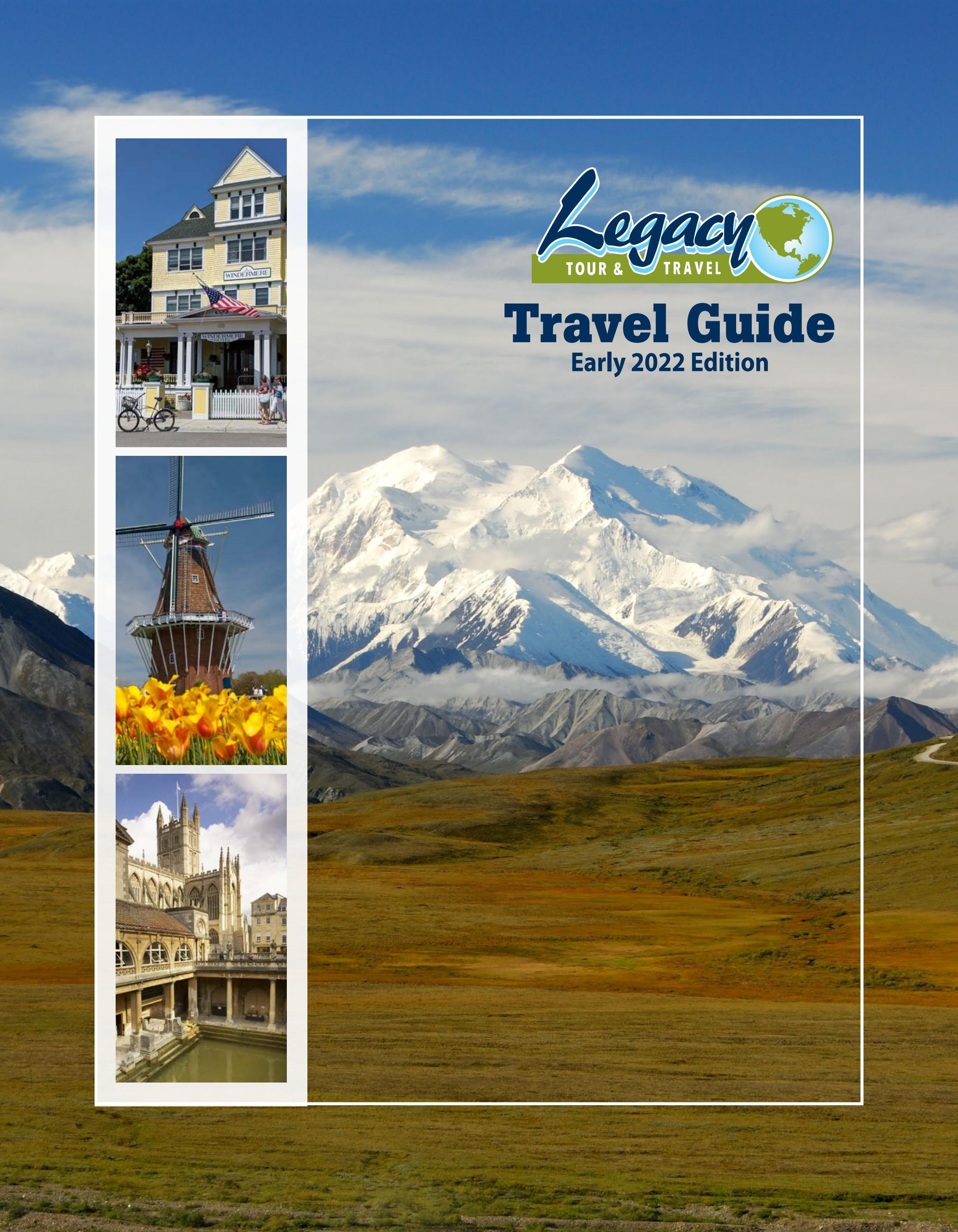 Legacy Tour & Travel 2022 Travel Guide by Construction Publications ...