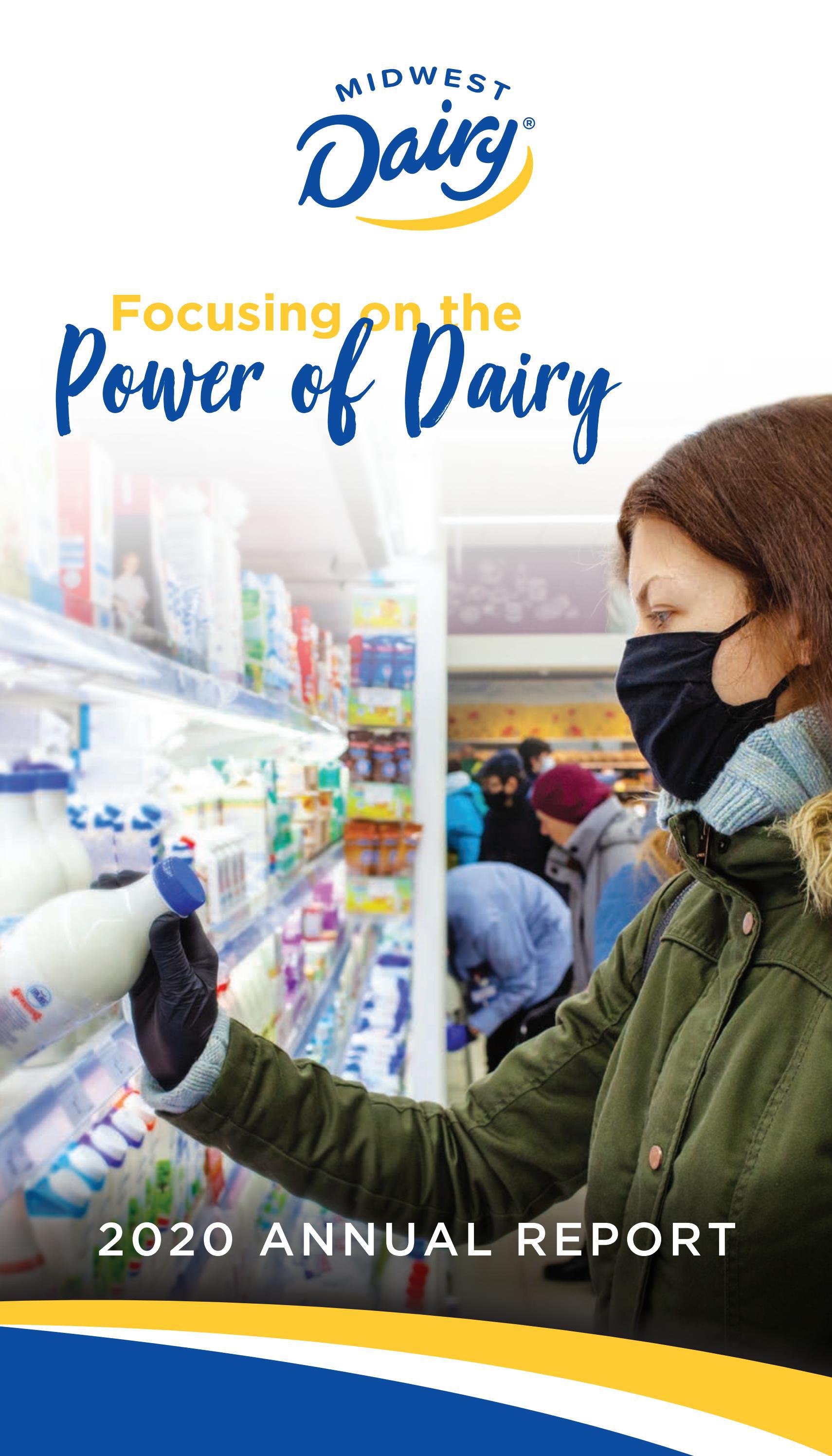 2020 Midwest Dairy Annual Report by MidwestDairy - Issuu