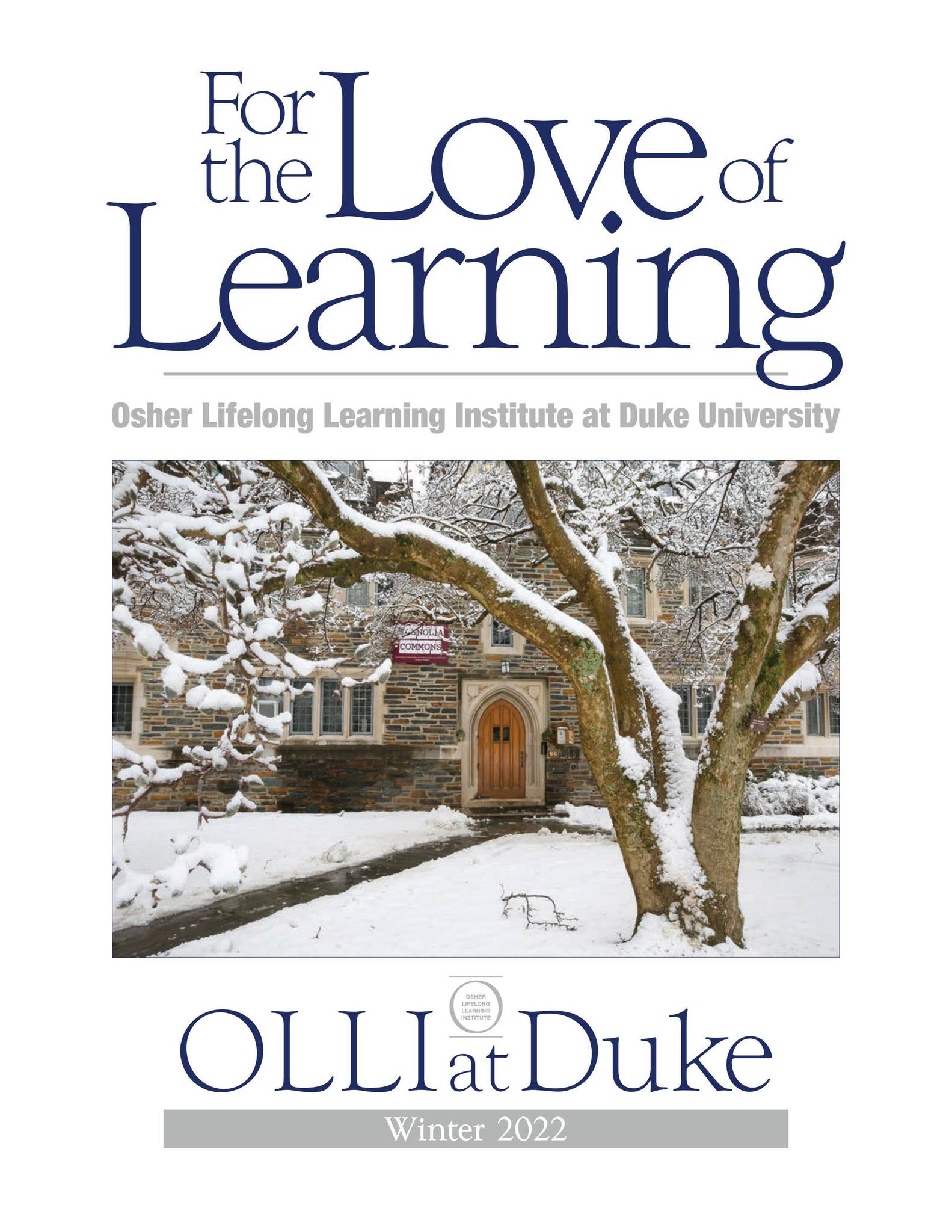 OLLI at Duke - Winter 2022 Course Catalog by OLLI at Duke - Issuu