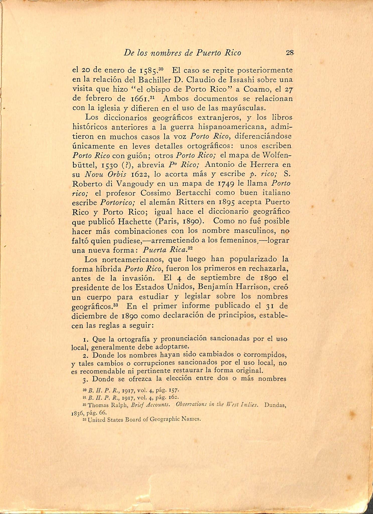 De los nombre de Puerto Rico (1928) by La Colección Puertorriqueña - Issuu