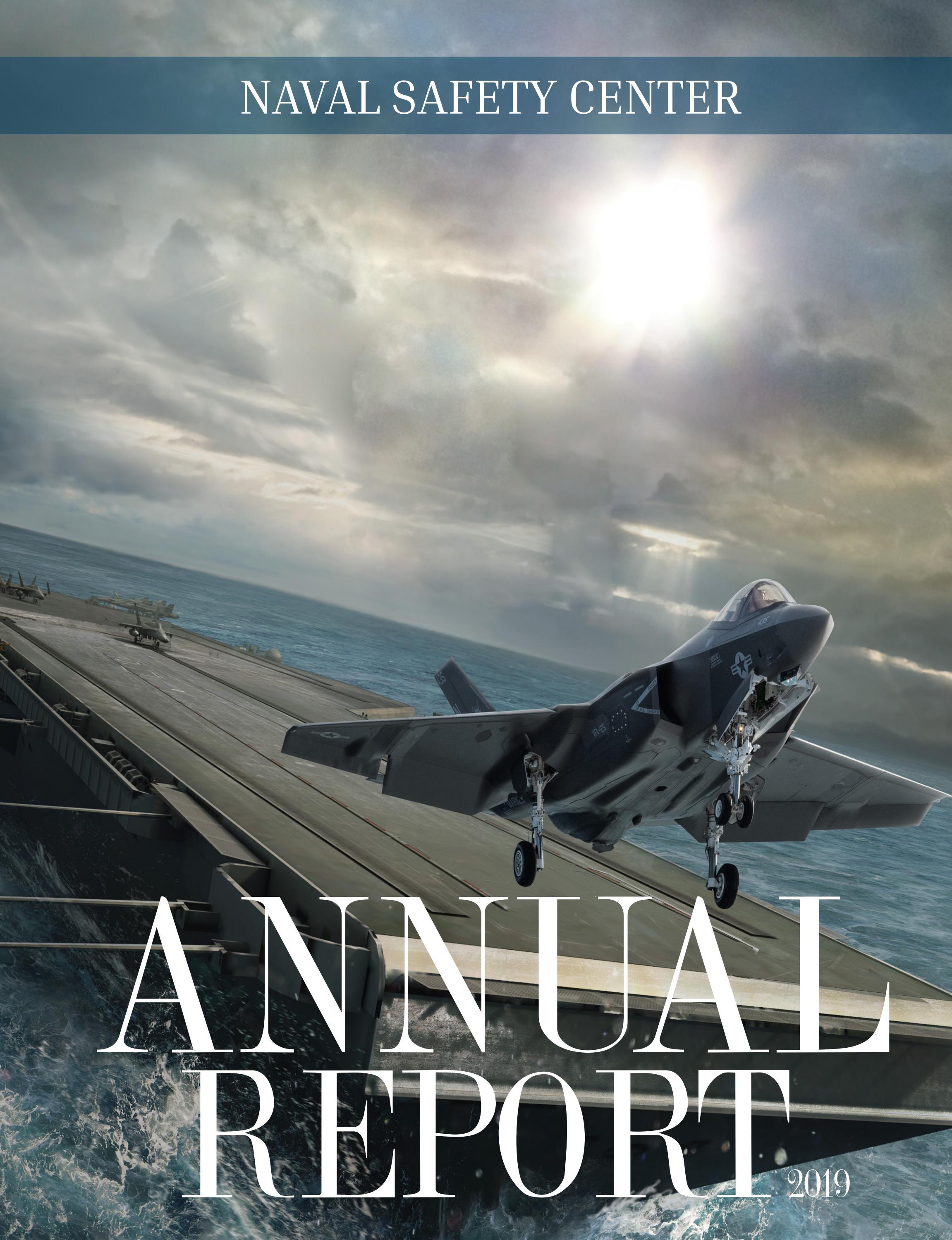 Annual Report 2019 (Published in 2020) by Naval Safety Command - Issuu