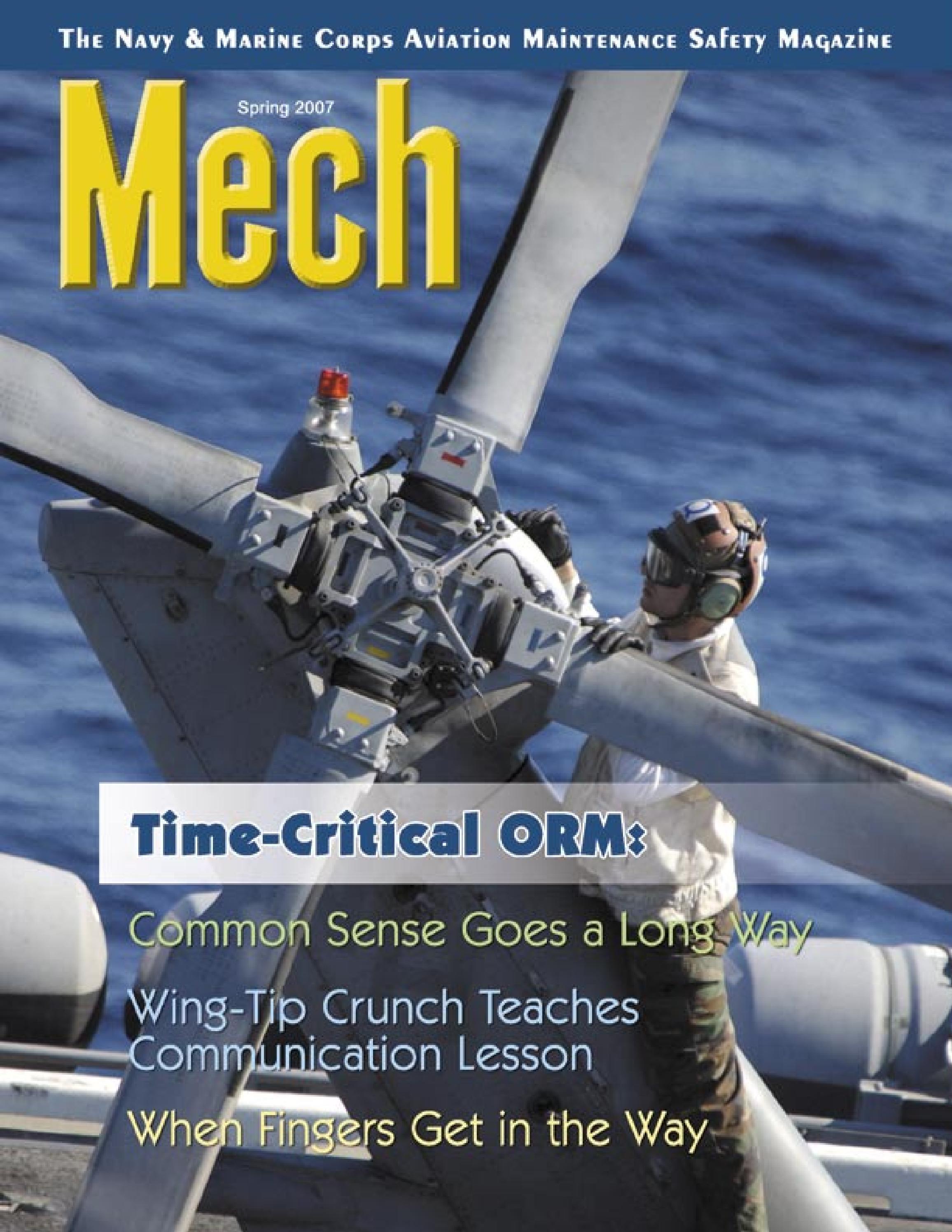 MECH Magazine - Spring 2007 by Naval Safety Command - Issuu