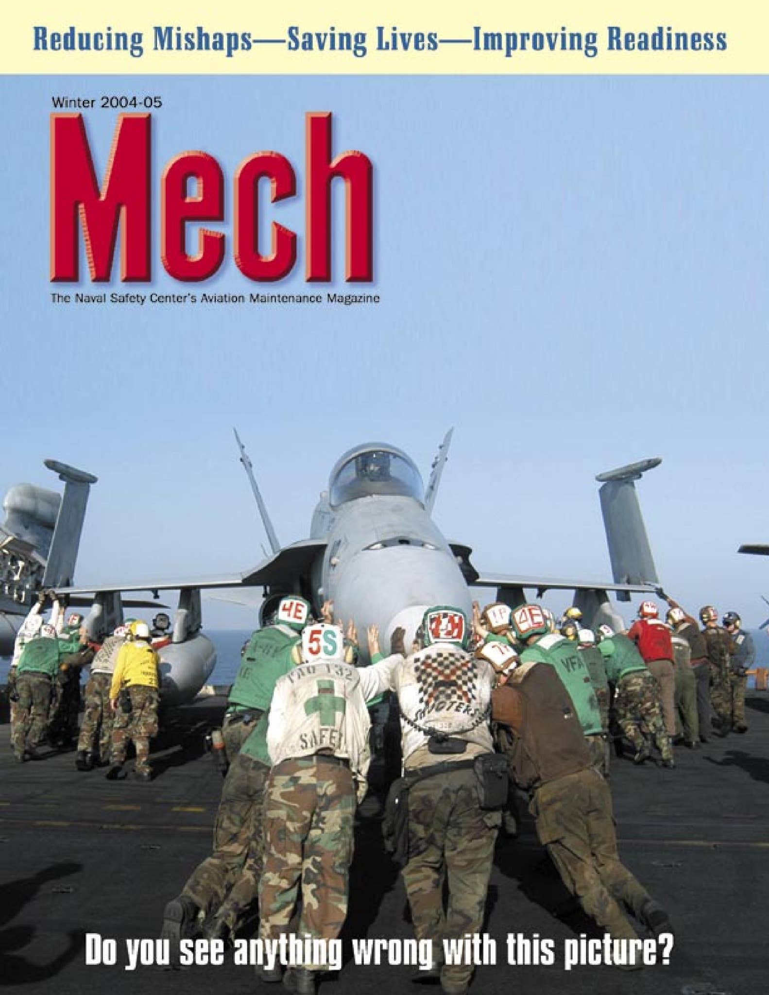 MECH Magazine - Winter 2004/05 by Naval Safety Command - Issuu