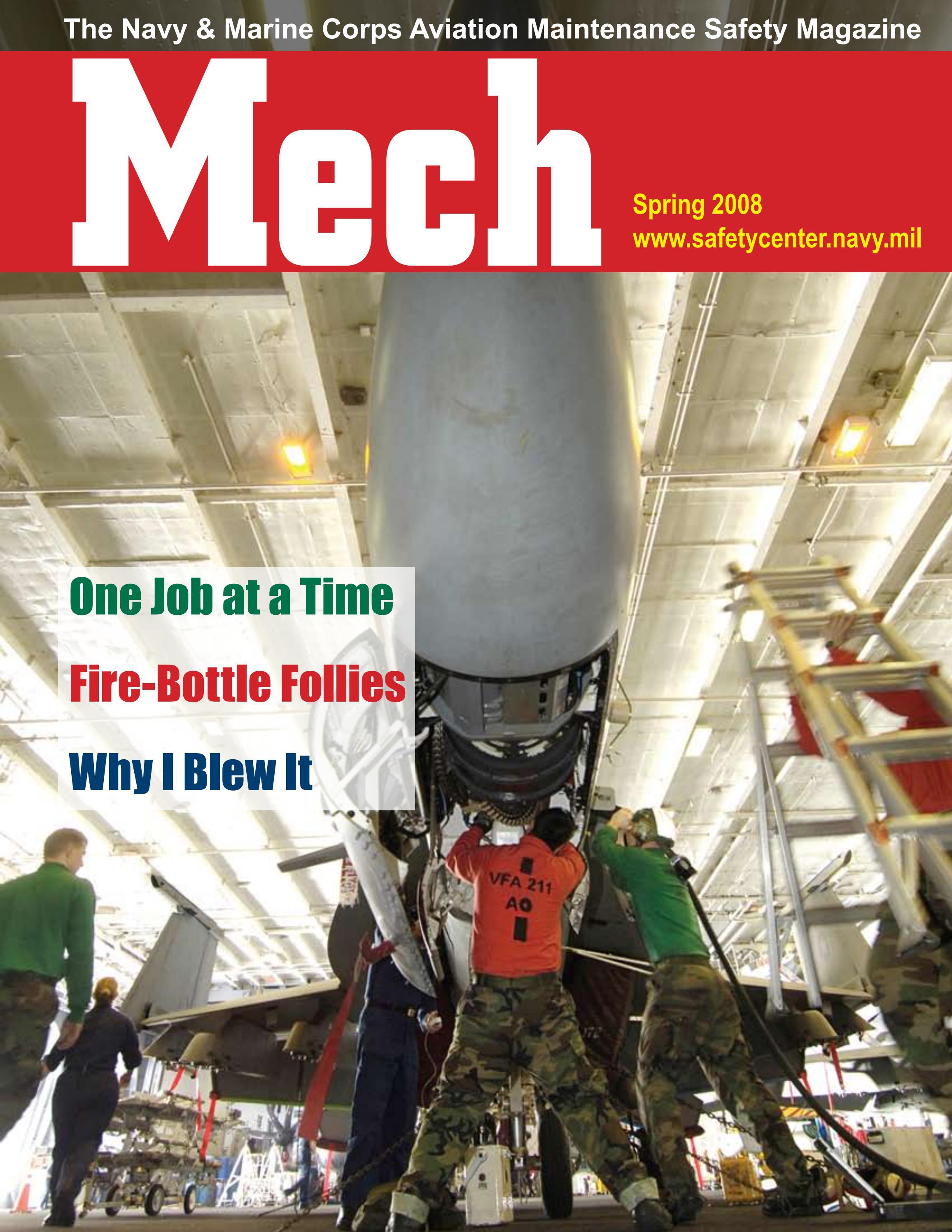 MECH Magazine - Spring 2008 by Naval Safety Command - Issuu