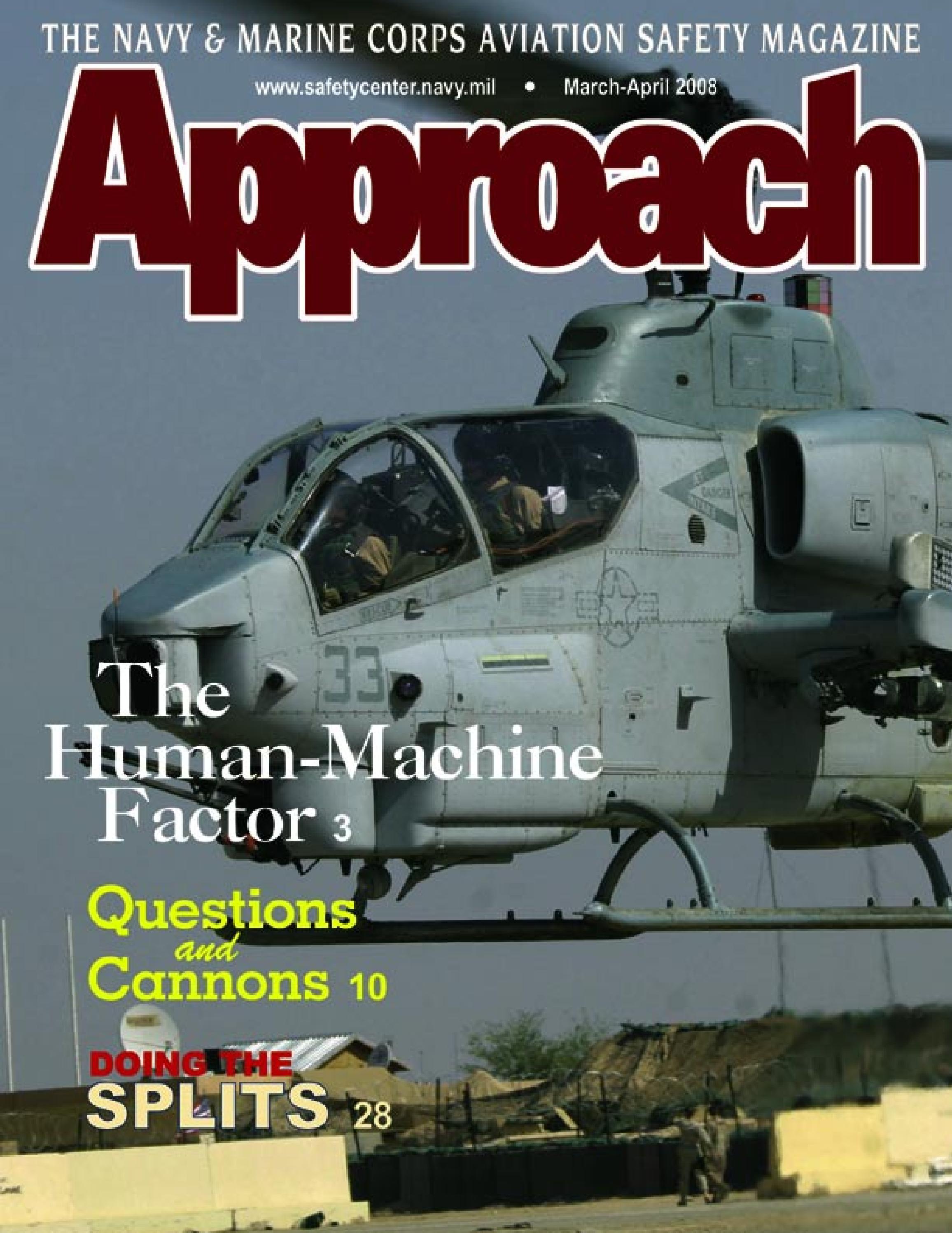 Approach Magazine - MAR/APR 2008 by Naval Safety Command - Issuu