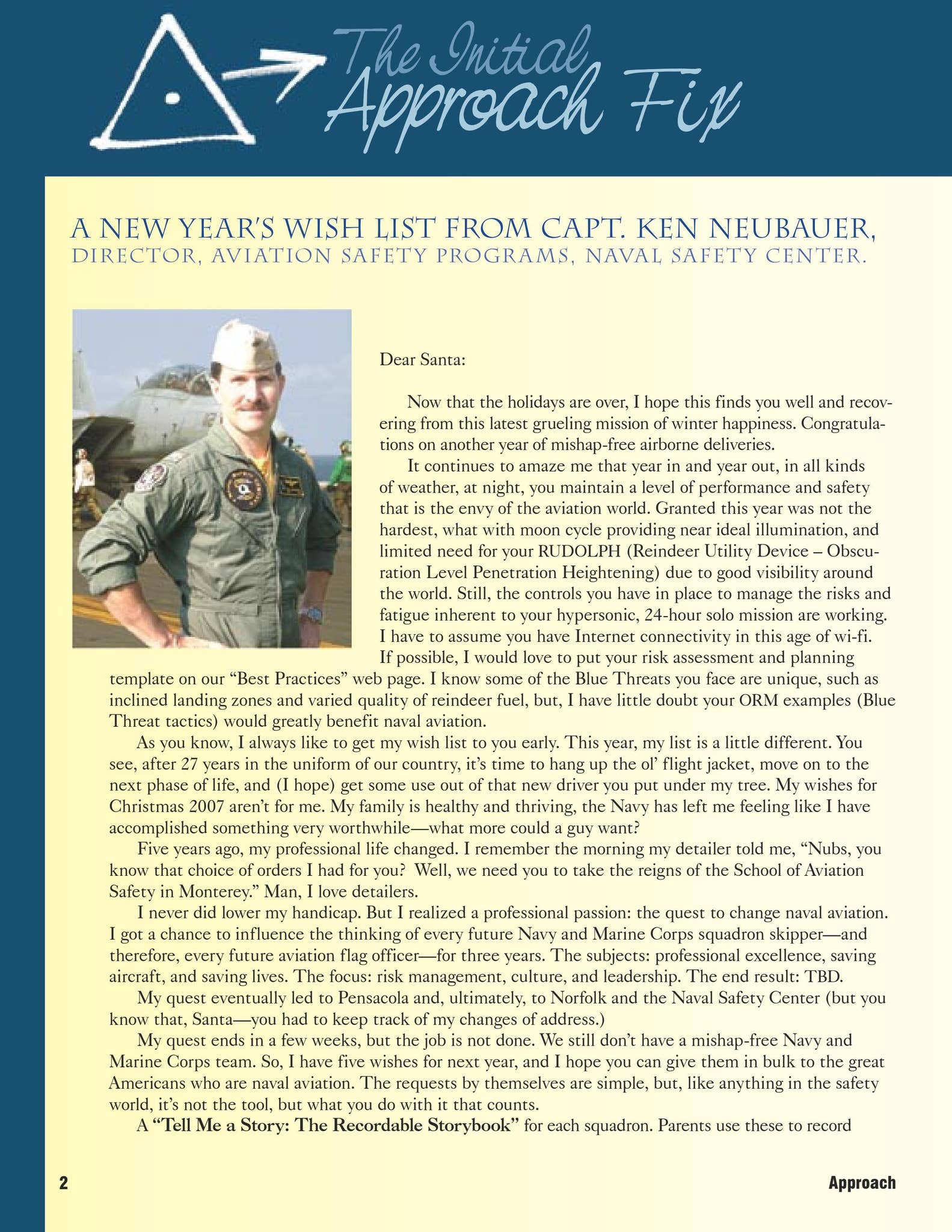 Approach Magazine - JAN/FEB 2007 by Naval Safety Command - Issuu