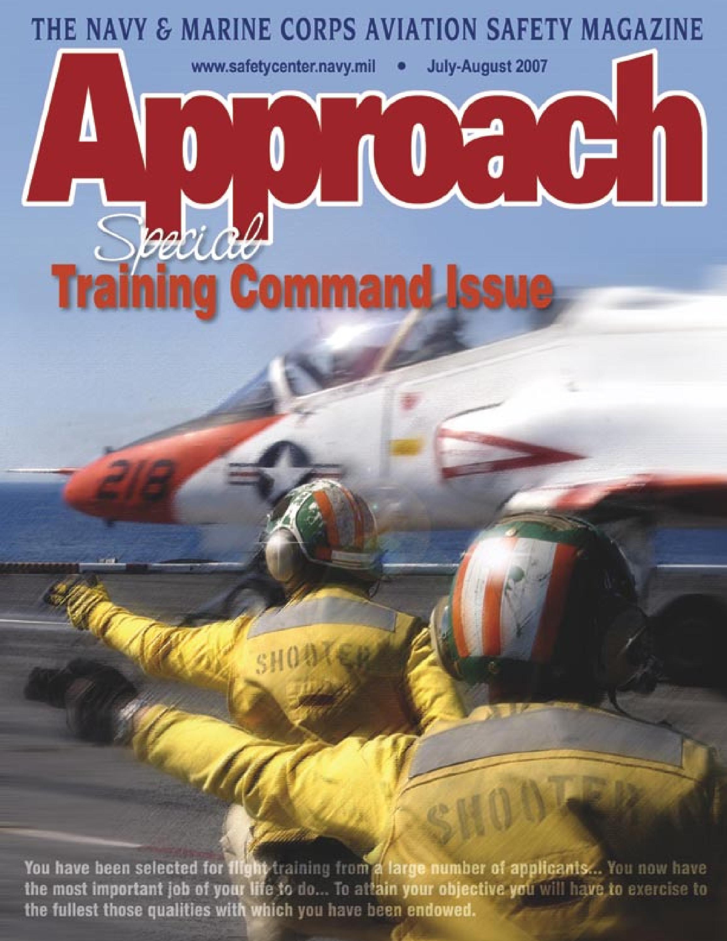 Approach Magazine - JUL/AUG 2007 by Naval Safety Command - Issuu