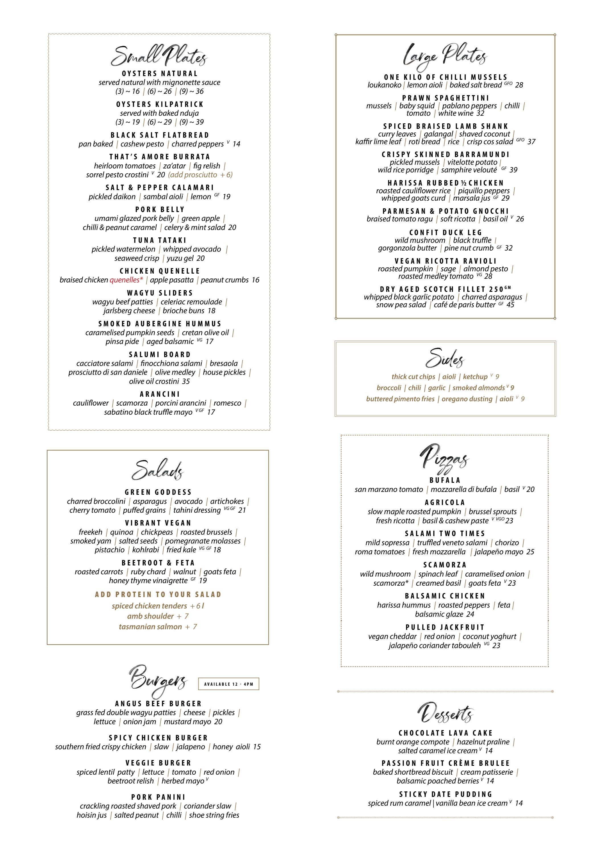 LEFT BANK MELBOURNE LUNCH MENU by WebsiteWise - Issuu