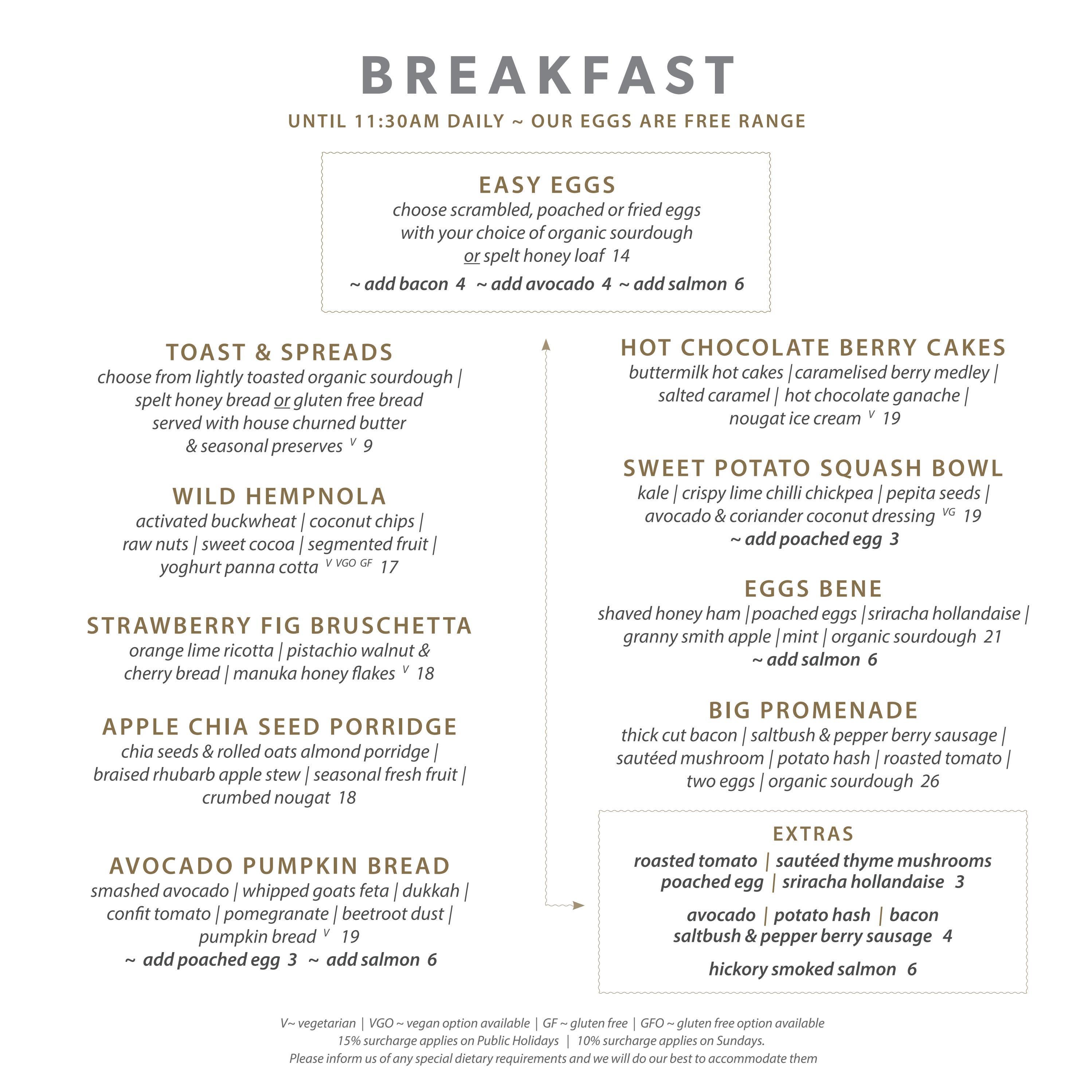 LEFT BANK MELBOURNE BREAKFAST MENU by WebsiteWise - Issuu