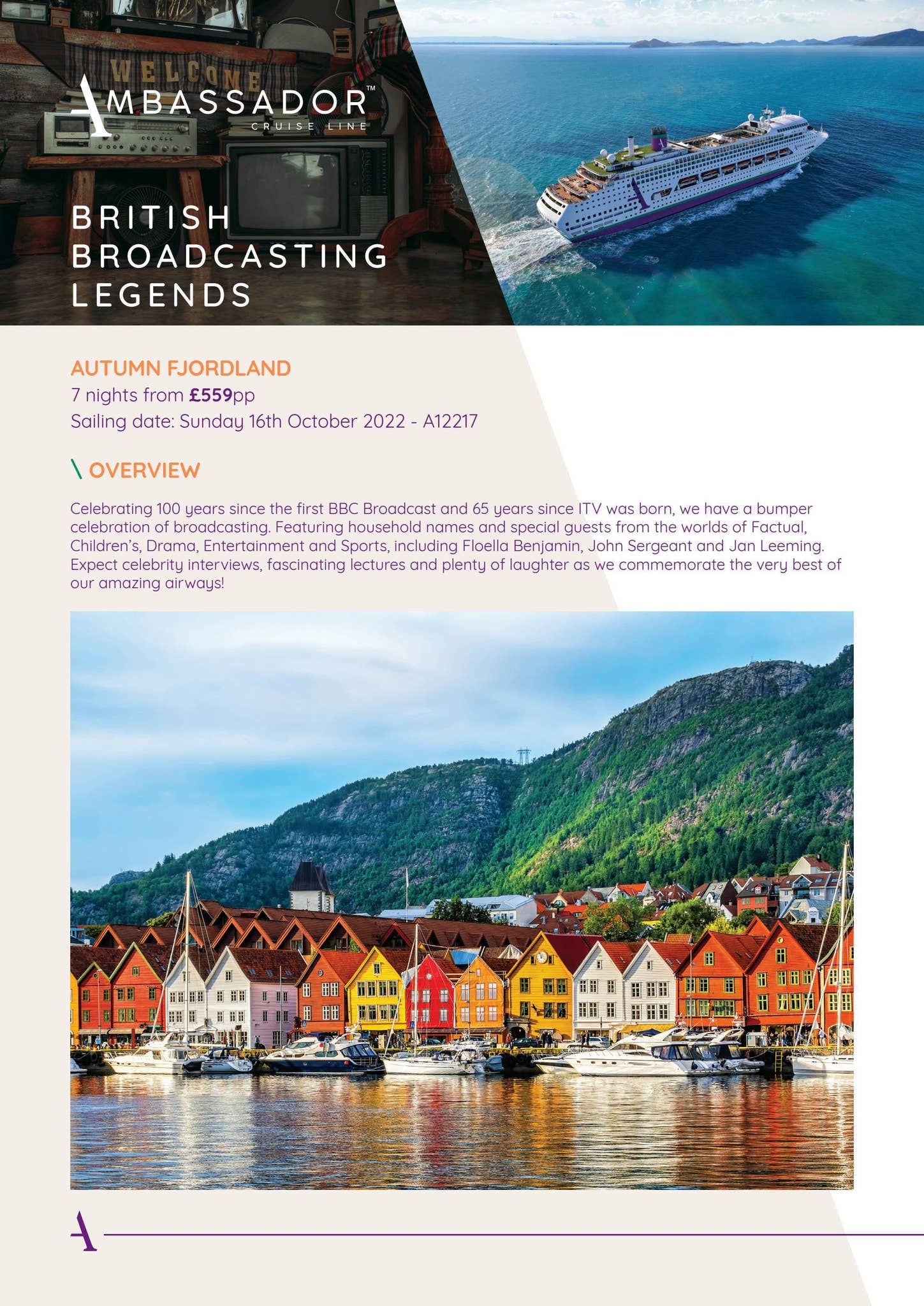 Ambassador 'British Broadcasting Legends' - Zoë & Martyn Coope by Fred ...