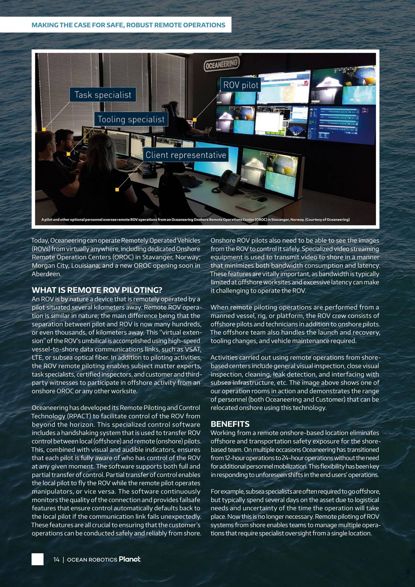 Ocean Robotics Planet Magazine Issue 30 by Ocean Robotics Planet ...