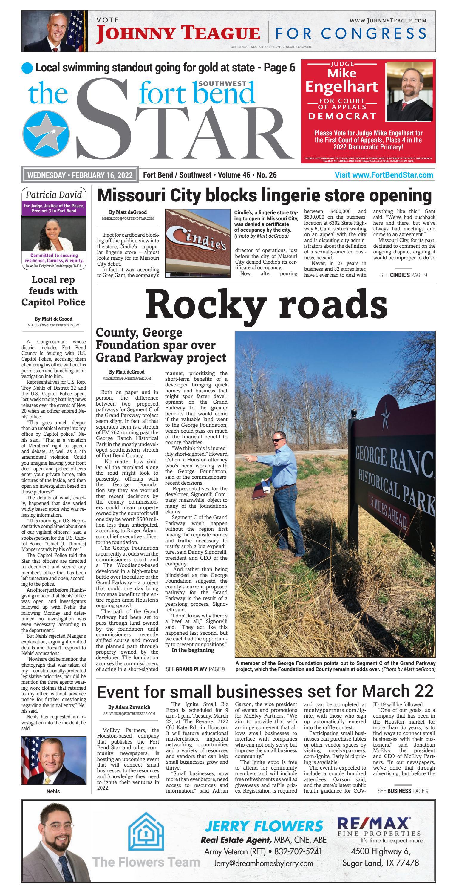 02-16-2022 Edition of the Fort Bend Star by Fort Bend Star | Fort Bend ...