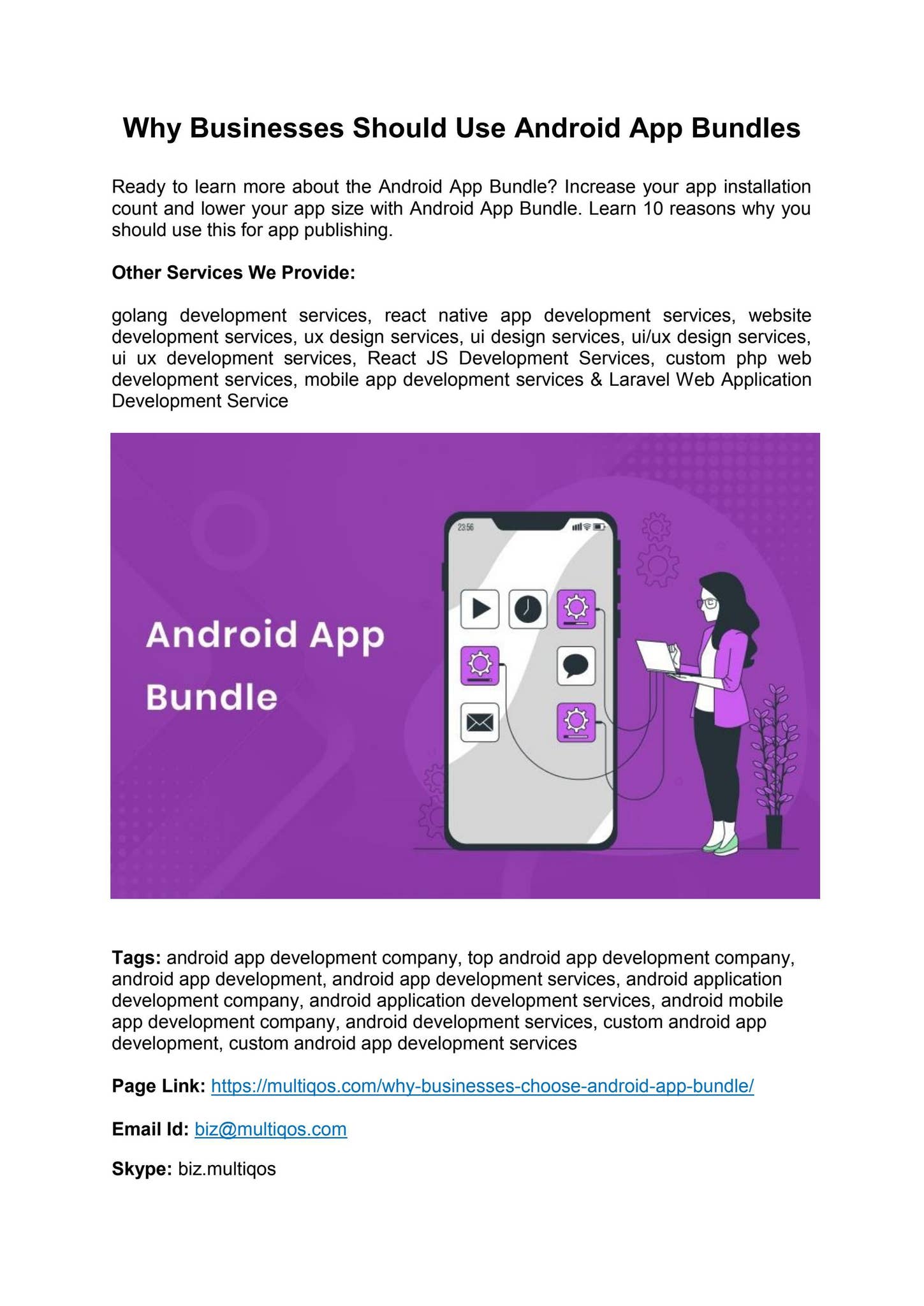 10 Reasons why Android App Bundle is Best for App Publishing by ...