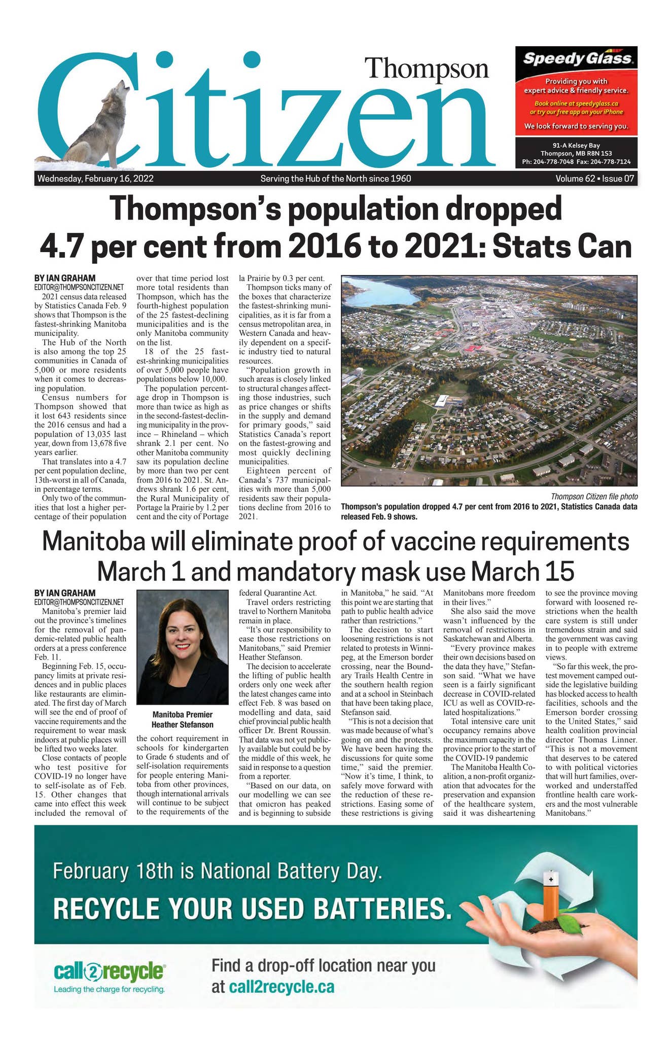 February 16 2022 by Thompson Citizen - Issuu