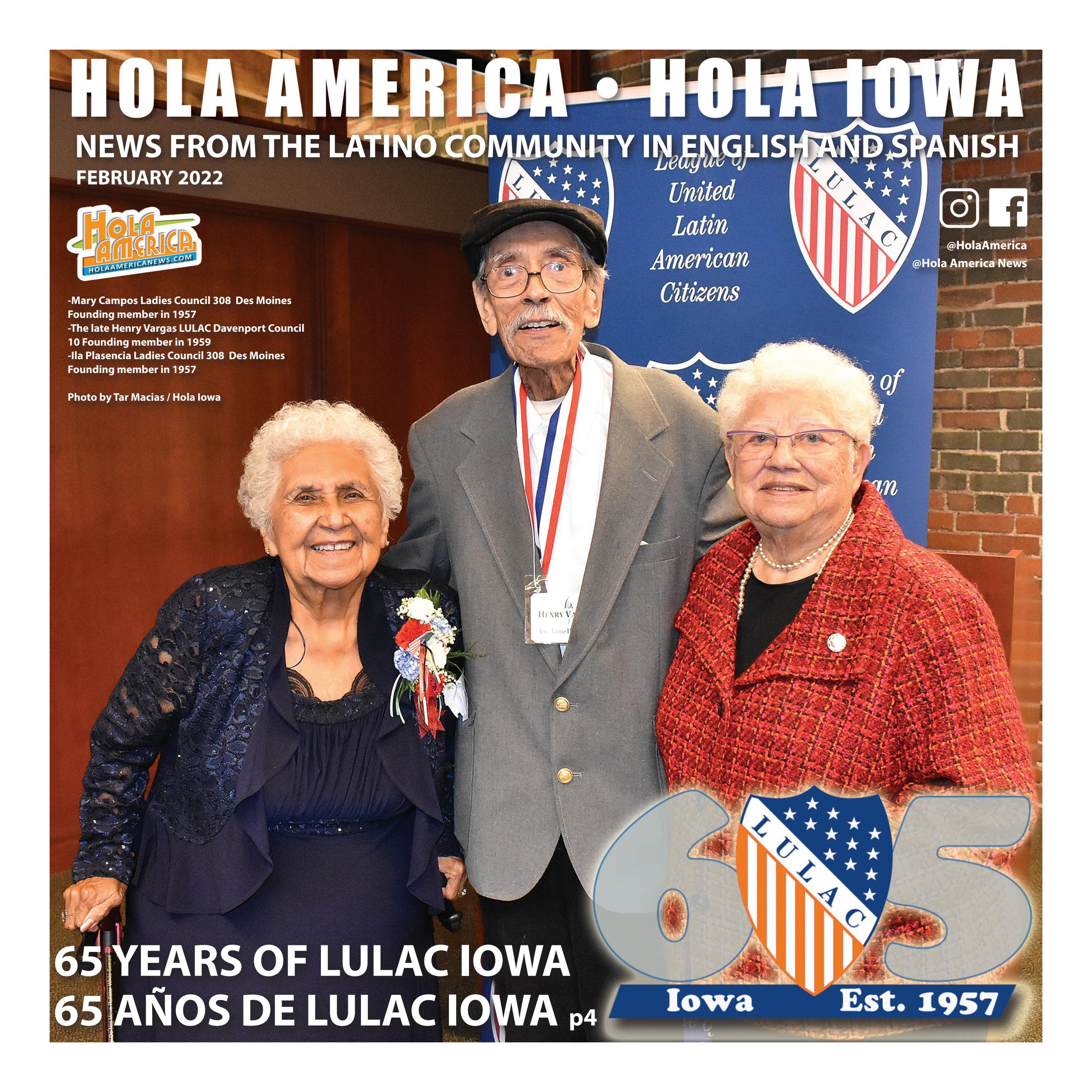 Hola Iowa February 3, 2022 Edition by Hola America Media Group - Issuu