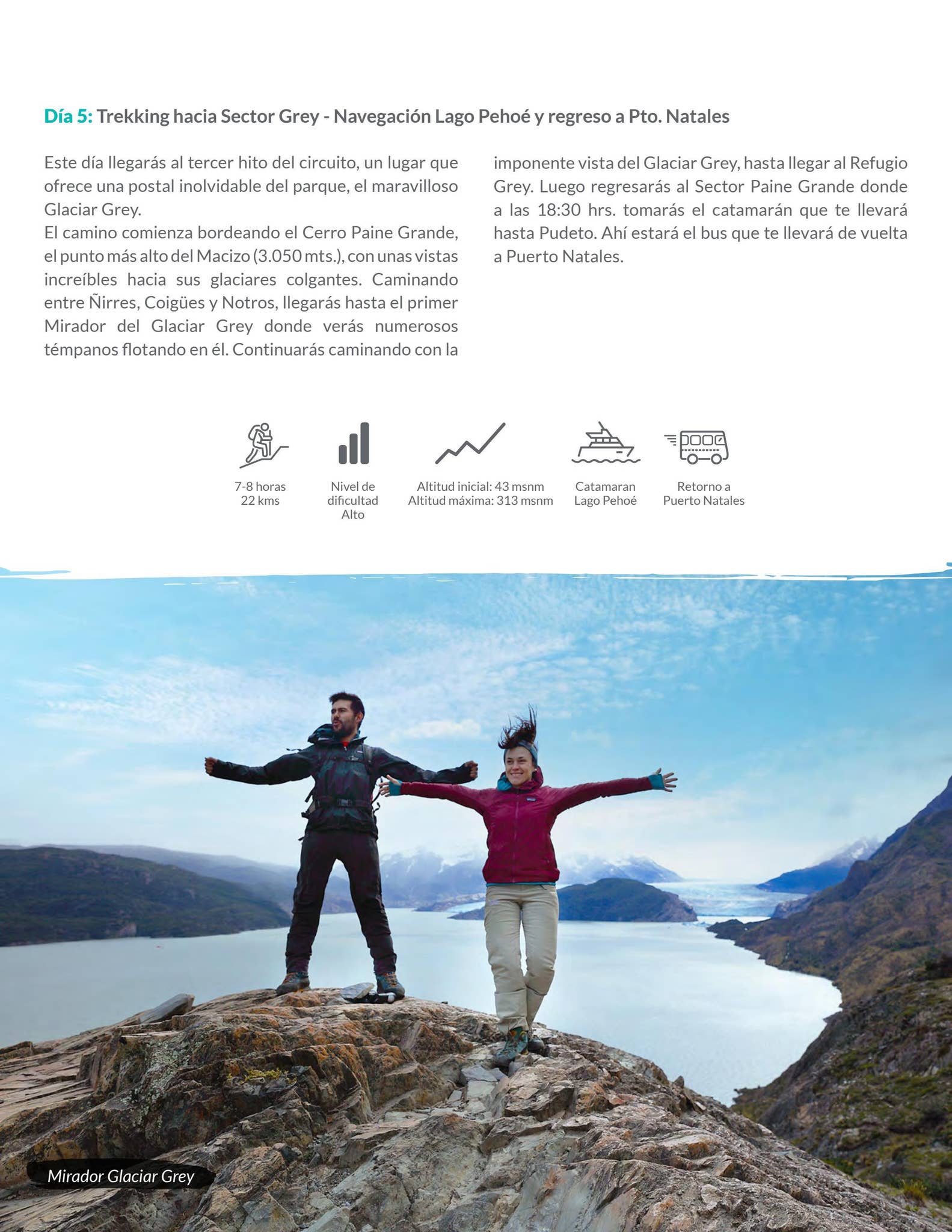 Brochure Circuitos de Trekking CLP 2021-2022 (directos) by Reserva Las ...