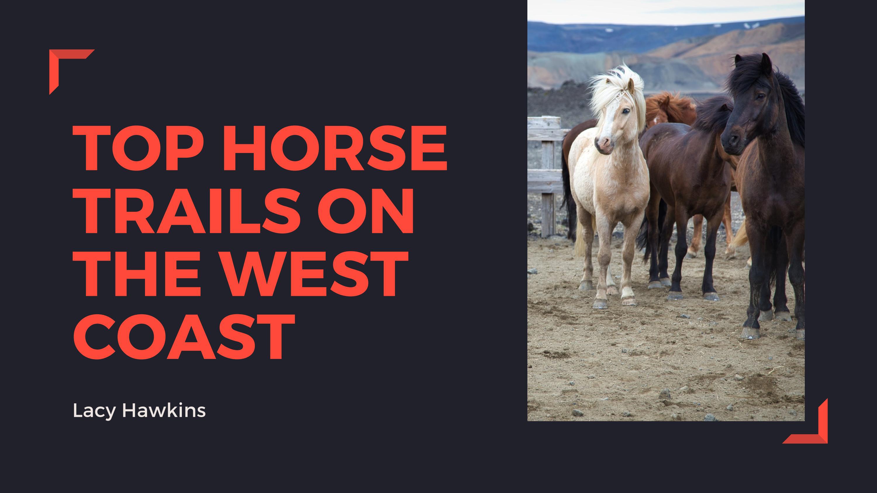 Top Horse Trails On The West Coast by Lacy Hawkins - Issuu