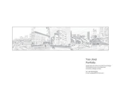 Jiaqi Yao s Portfolio For Architectural Design MArch By Jiaqi yao Issuu