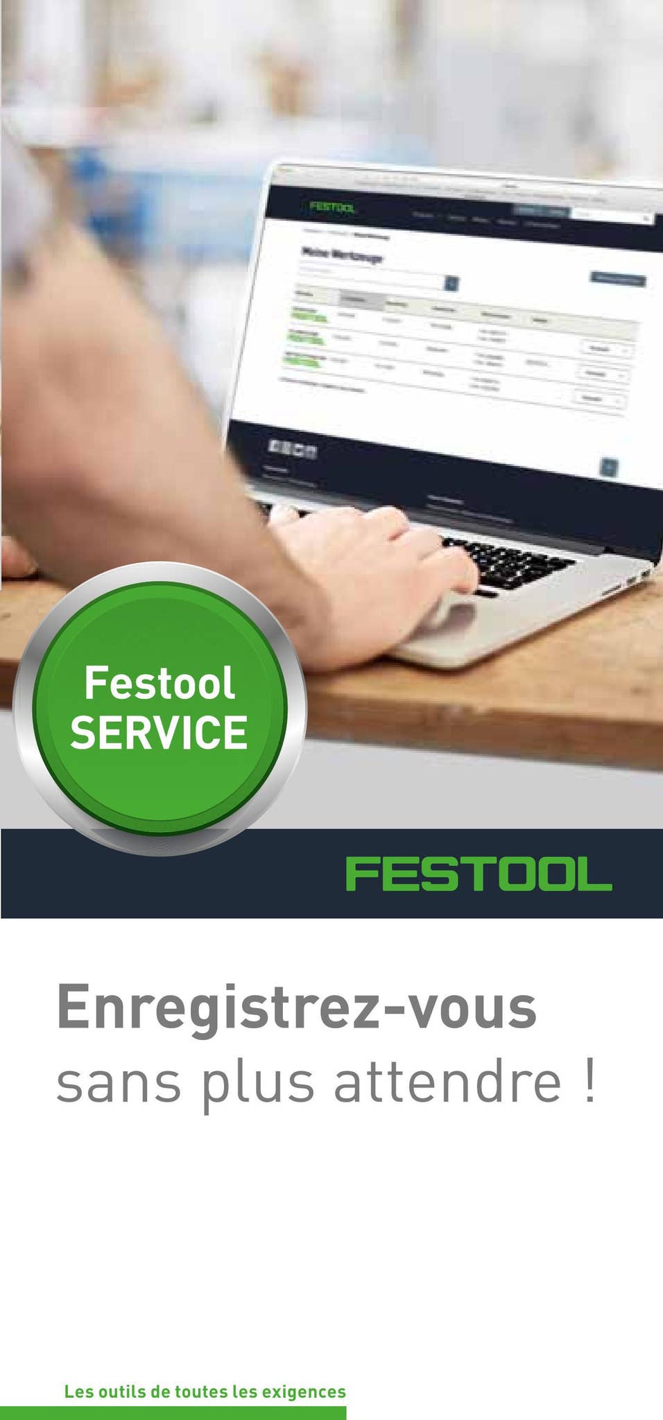 Une multitude de services gratuits grâce à Festool SERVICE by Festool ...