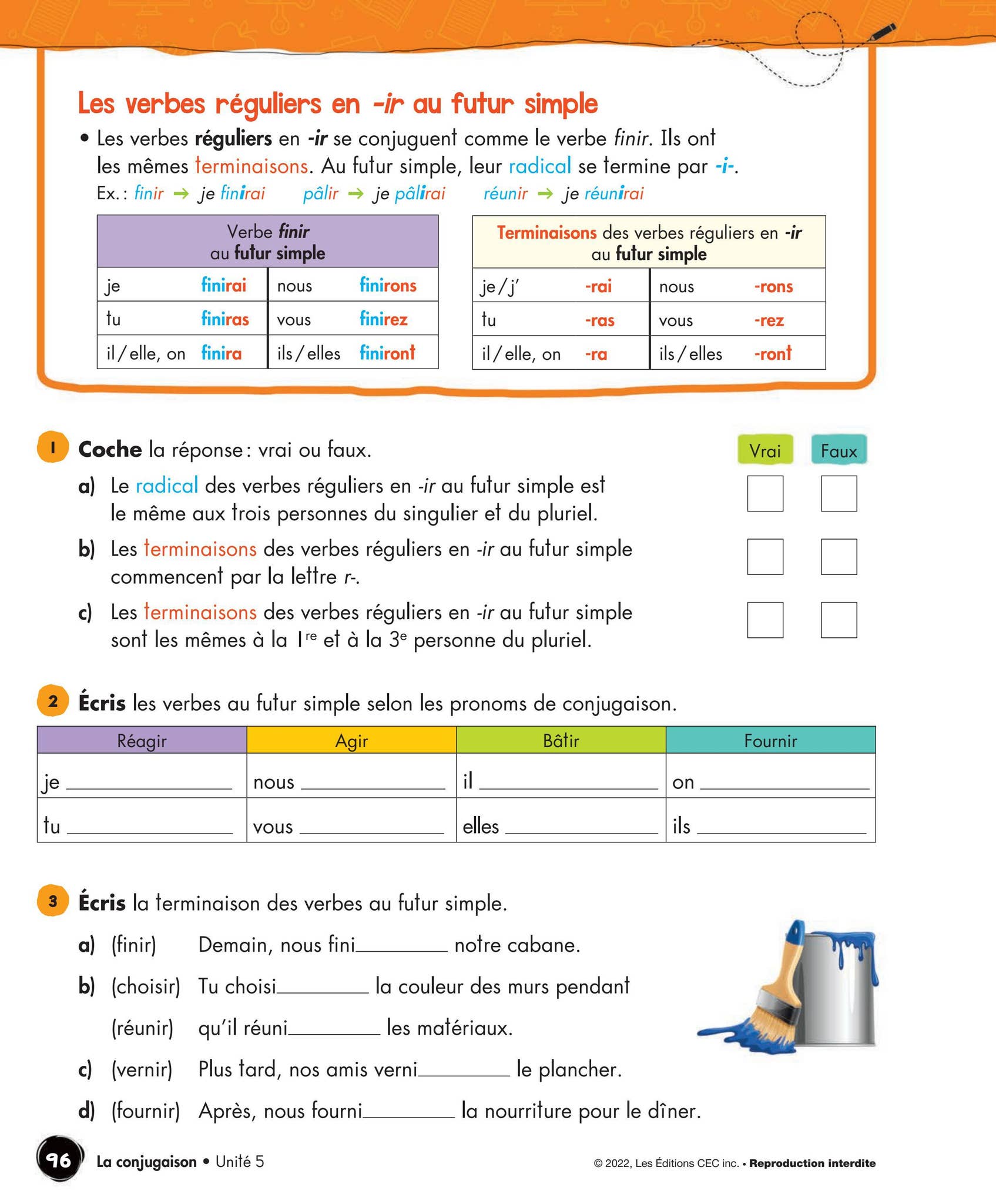 Amstramgram Cahier de grammaire 4e année by Les Éditions CEC - Issuu