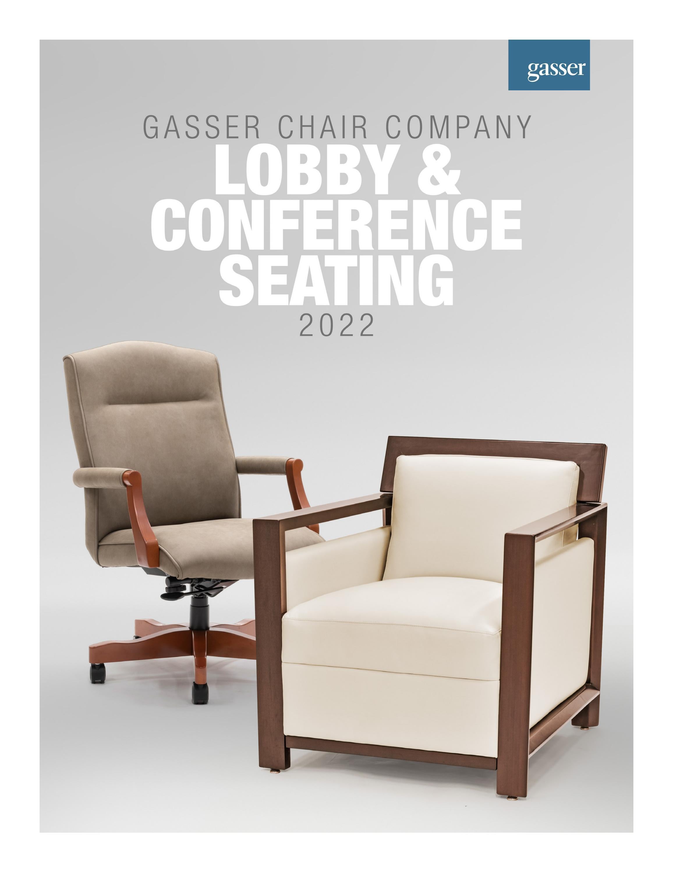 Lobby and Conference Seating Brochure | Gasser Chair Company by Gasser ...