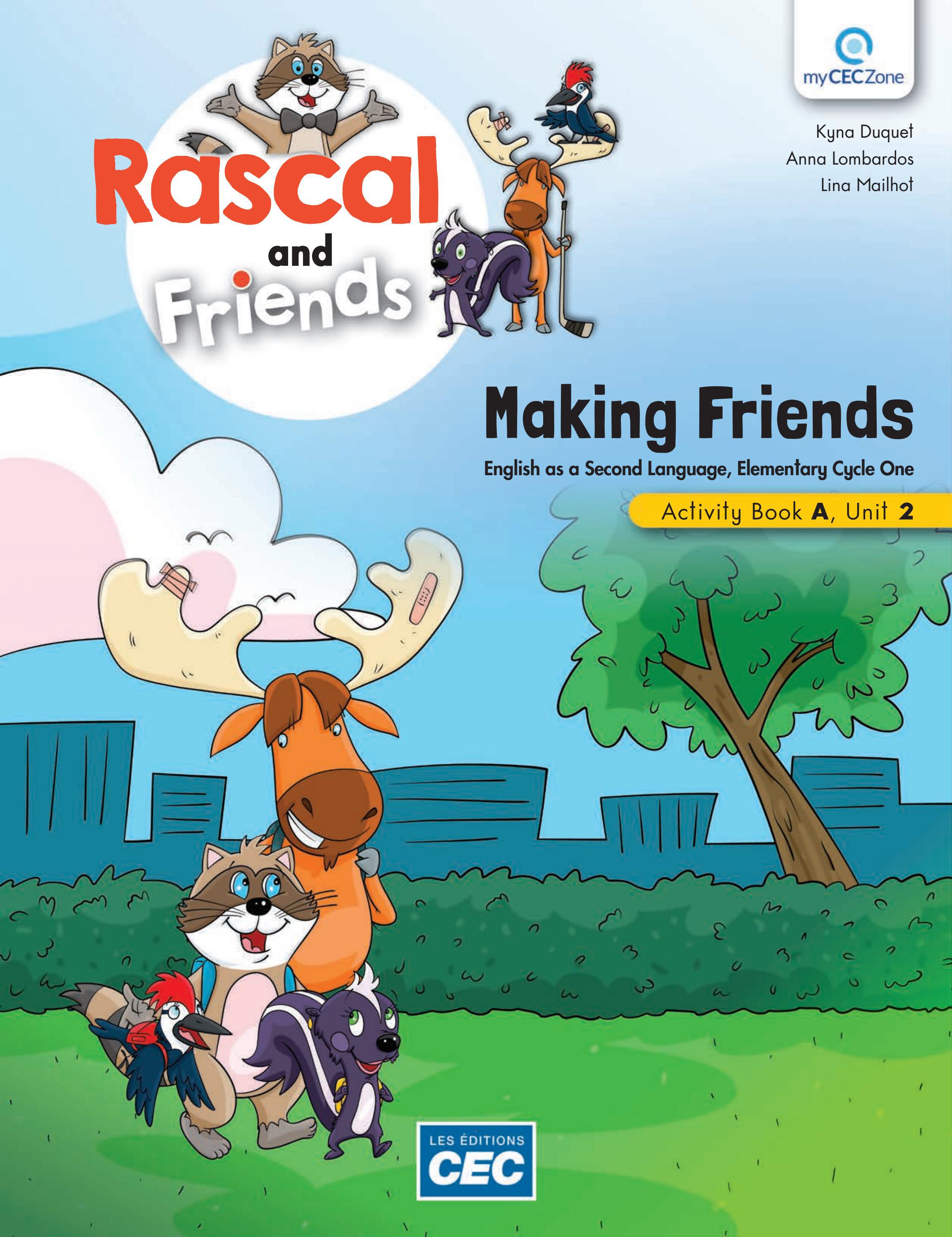 Rascal and Friends - Activity Book A, Unit 2 - Grade 1 by Les Éditions ...