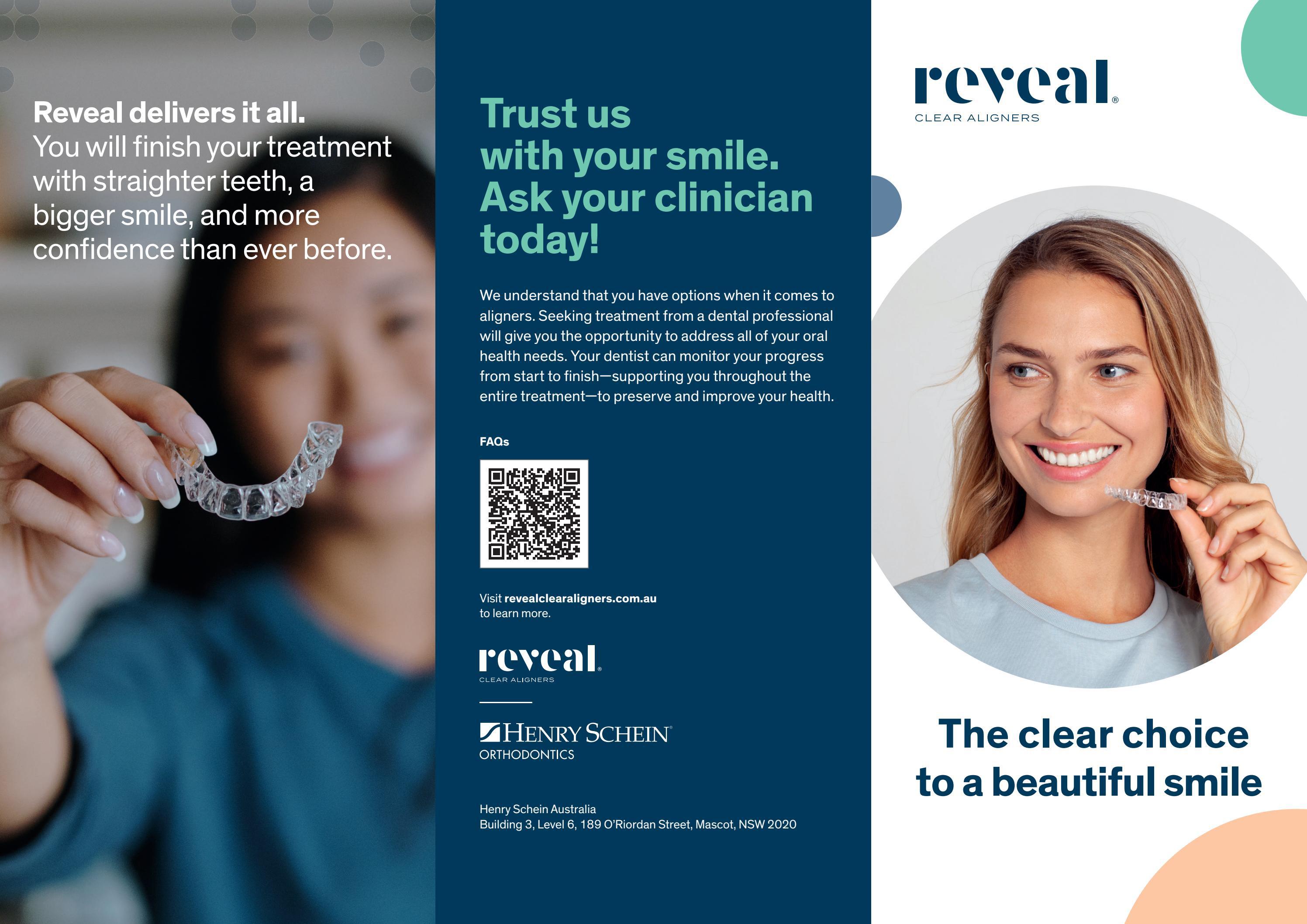 Reveal Aligners Patient Brochure by Henry Schein Australia - Issuu
