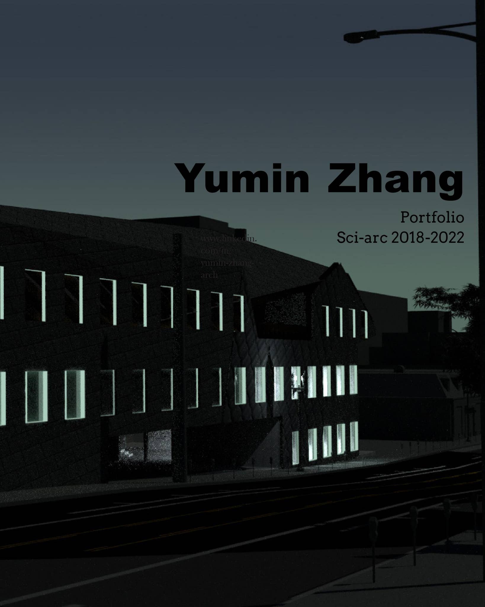 Yumin Zhang's portfolio 2022 by Yumin Zhang - Issuu