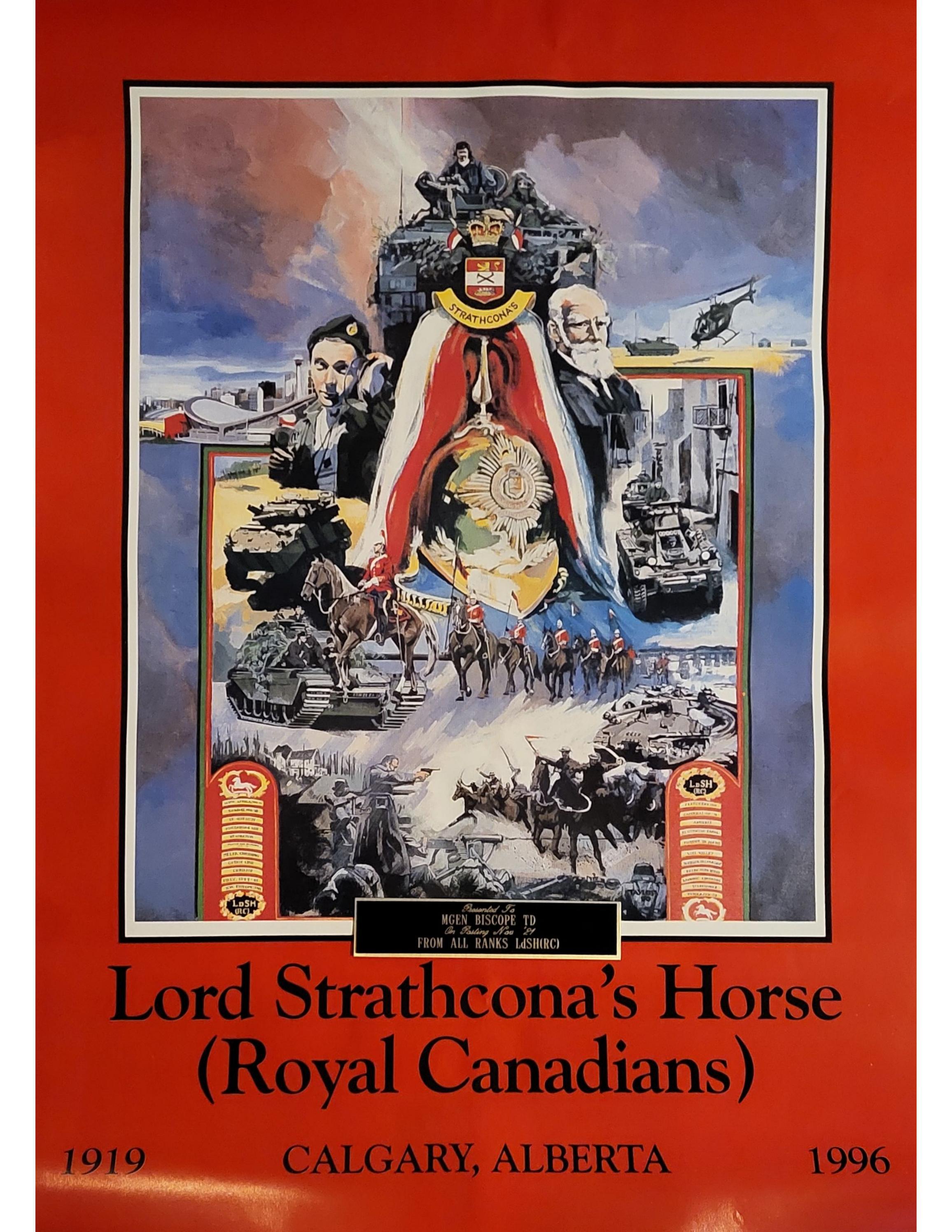 Lord Strathcona's Horse (Royal Canadians) 1919-1996 by Cdr Trevor D ...