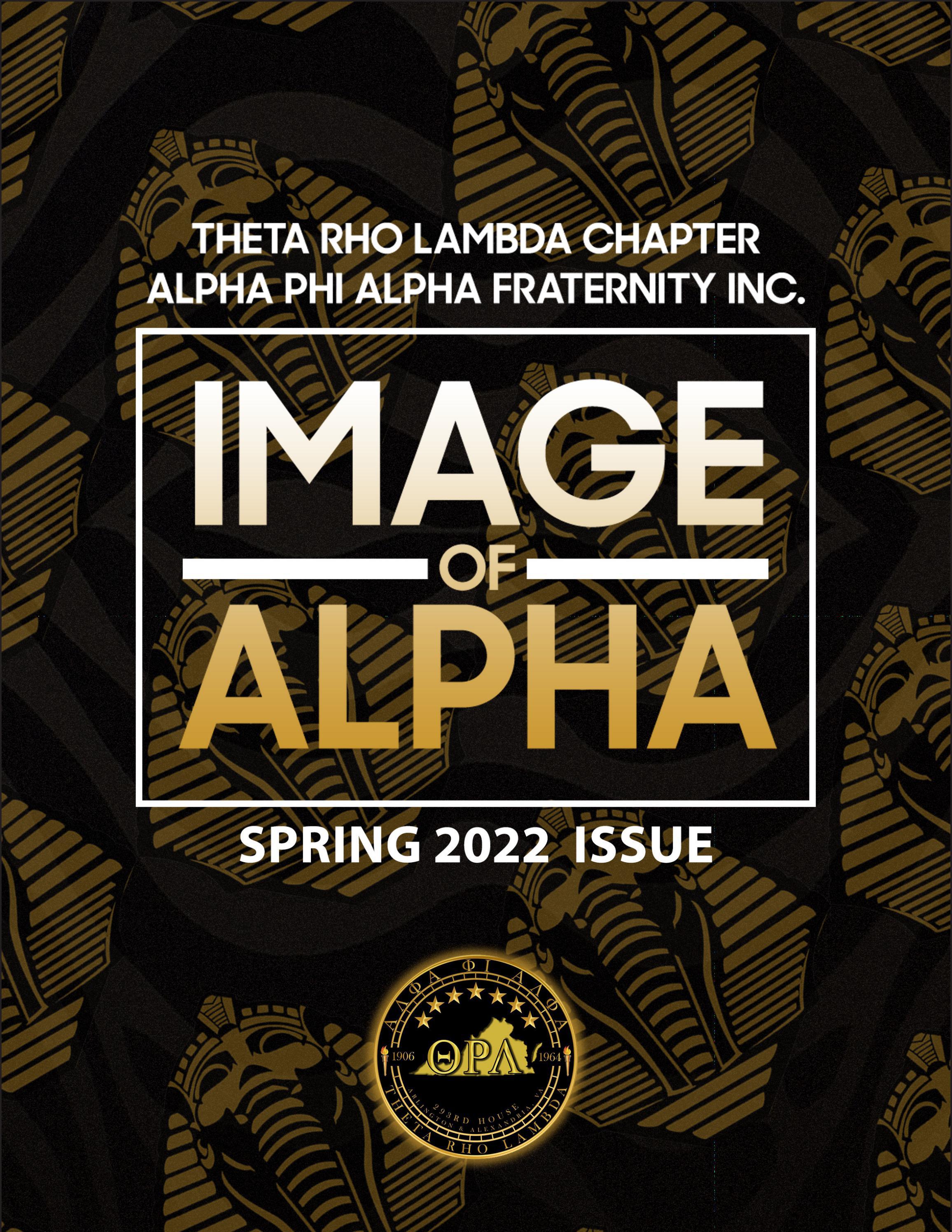 The Image of Alpha (Spring 2022) by Theta Rho Lambda Chapter of Alpha ...