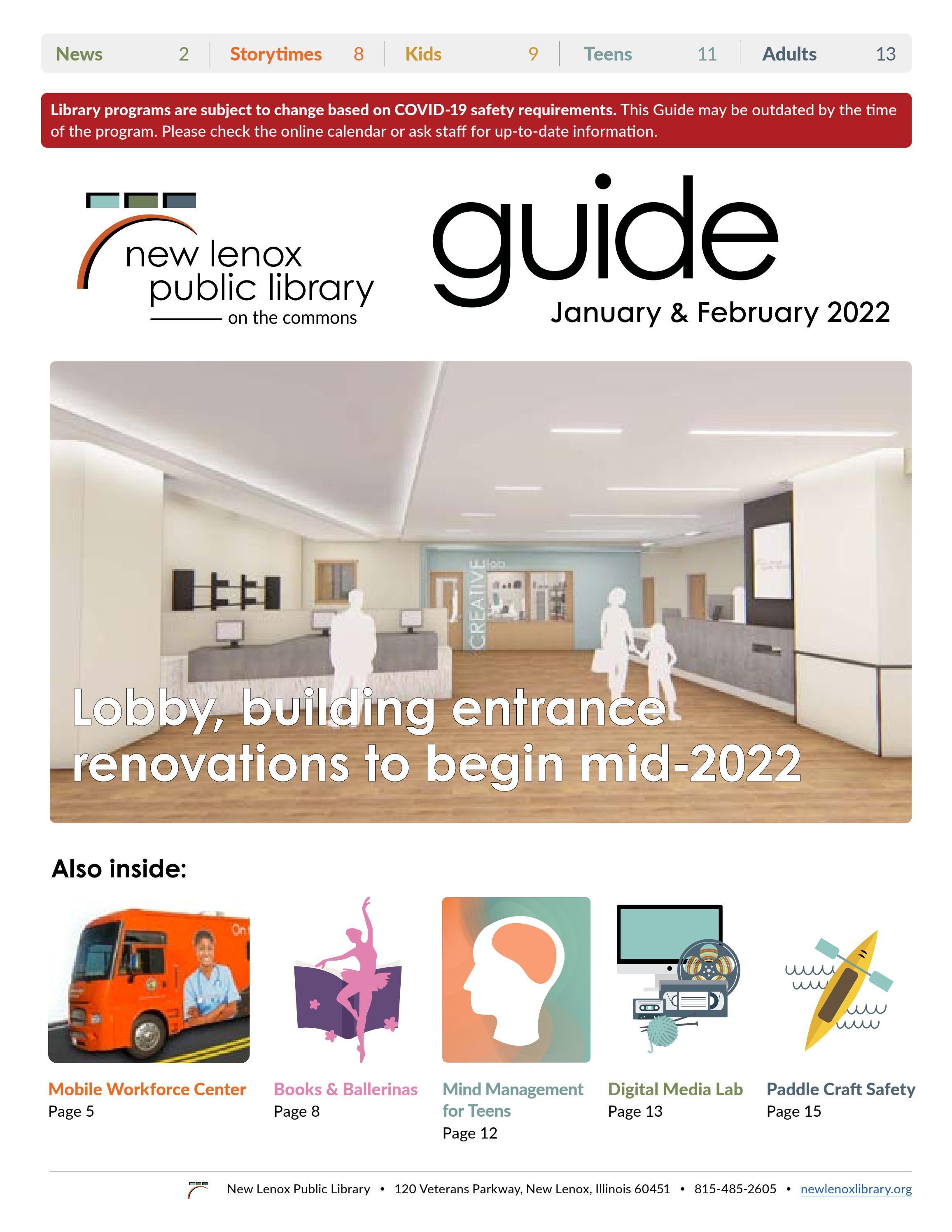 New Lenox Library Guide: January & February 2022 by New Lenox Public ...