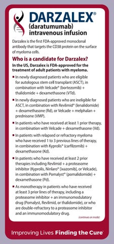 Tip Card: Darzalex and Darzalex Faspro (daratumumab and hyaluronidase ...