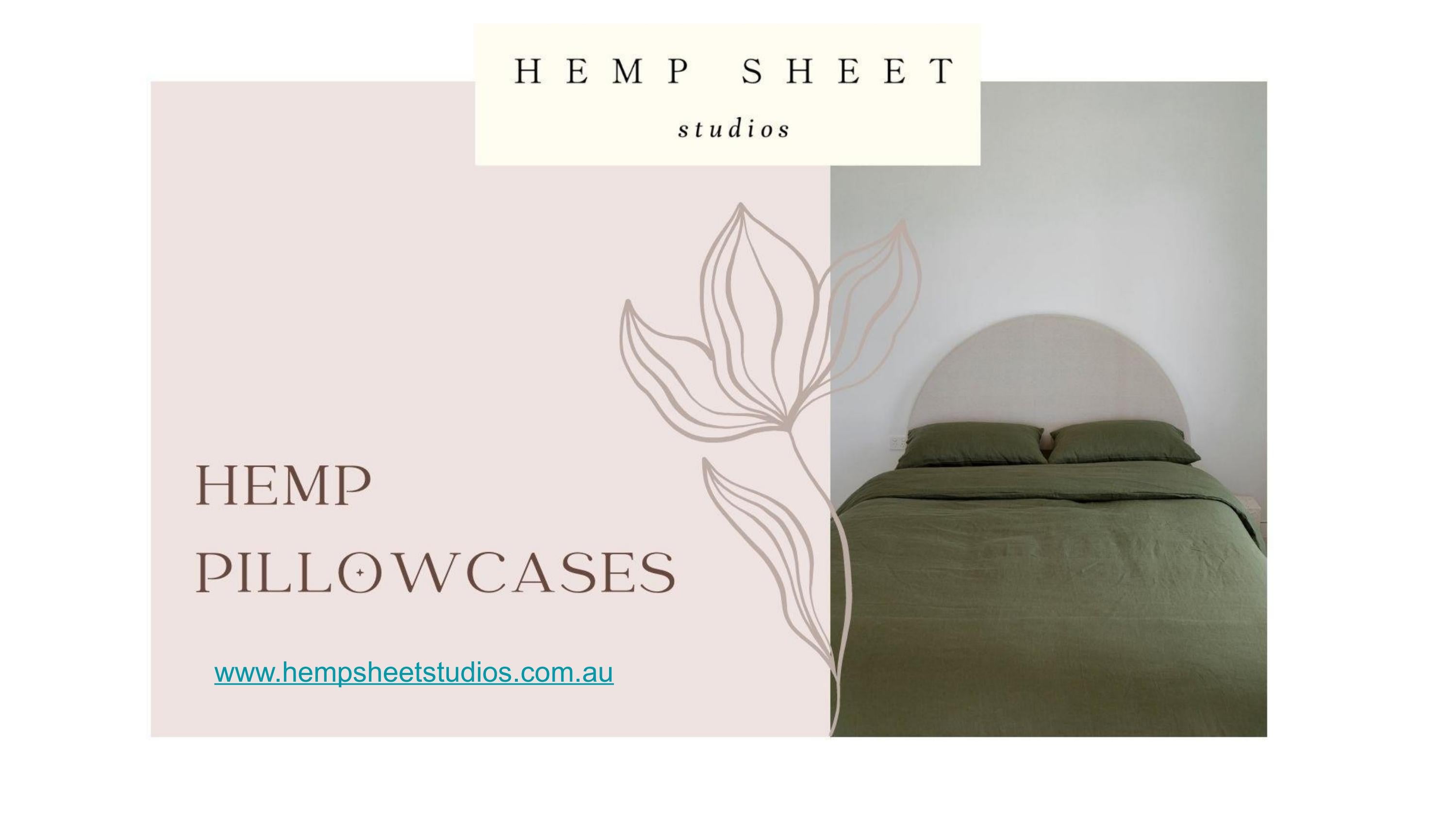 Hemp Pillowcases by Hemp Sheet Studios - Issuu