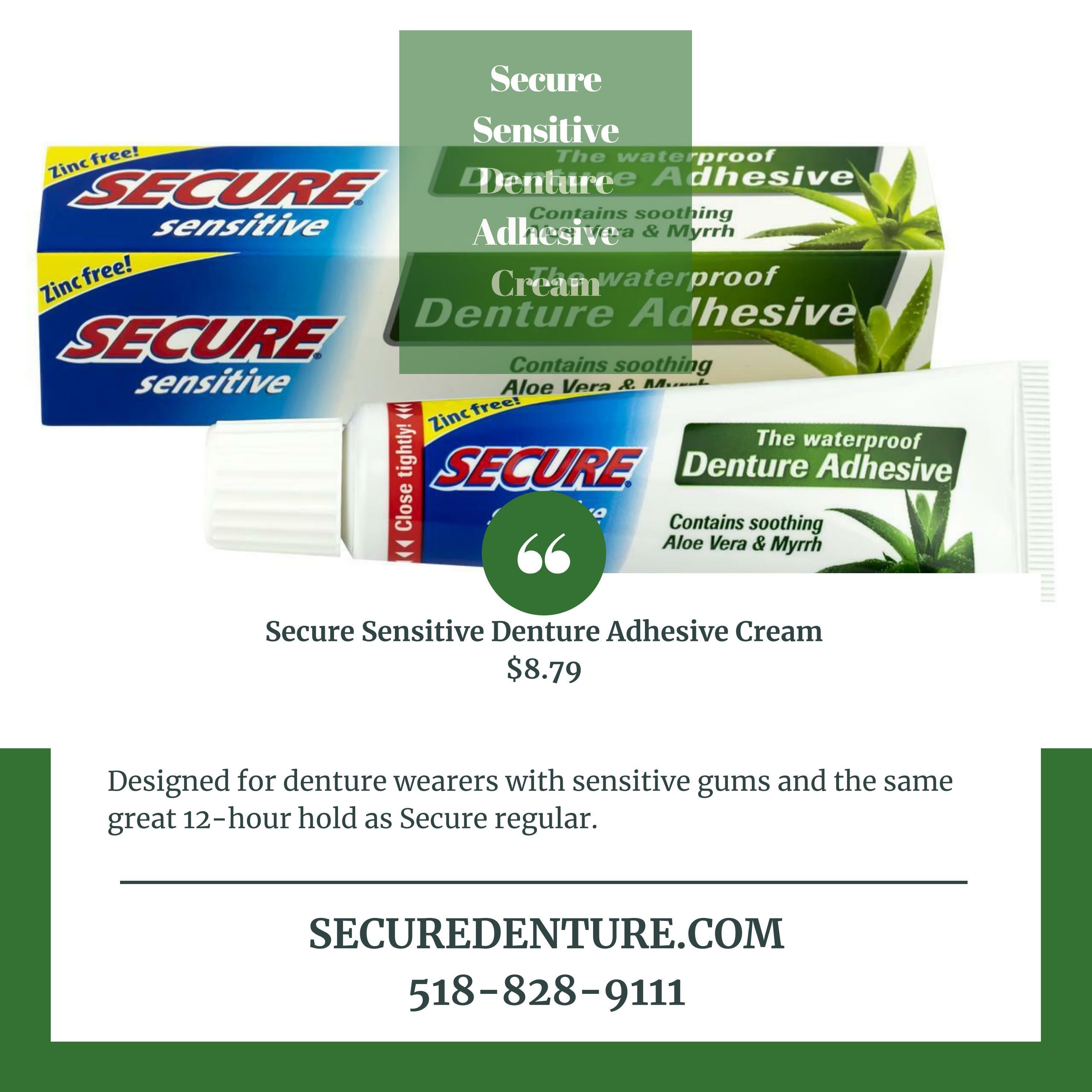 Secure Sensitive Denture Adhesive Cream by PeterParkar - Issuu