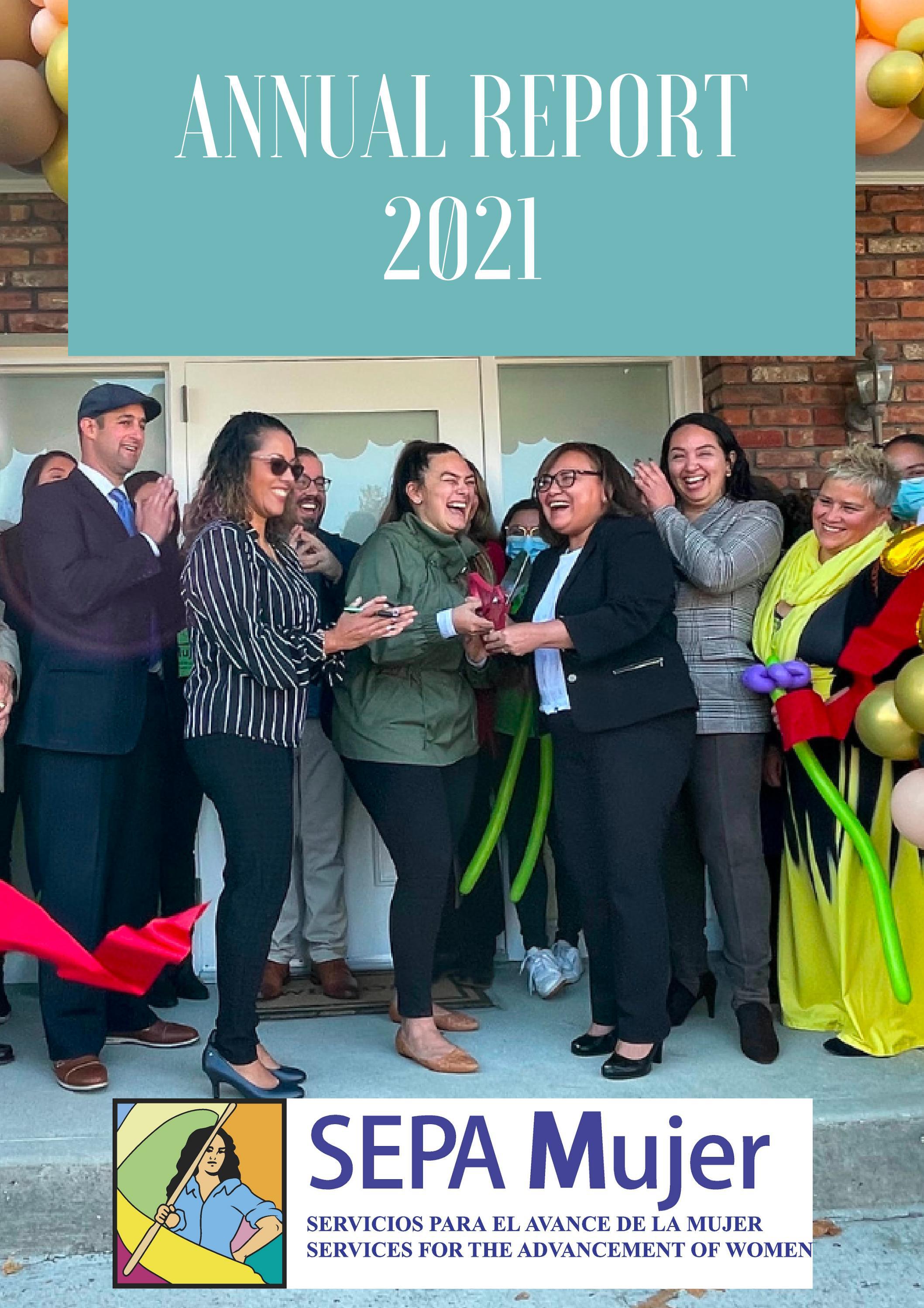 SEPA Mujer Annual Report 2021 by SEPA MUJER - Issuu