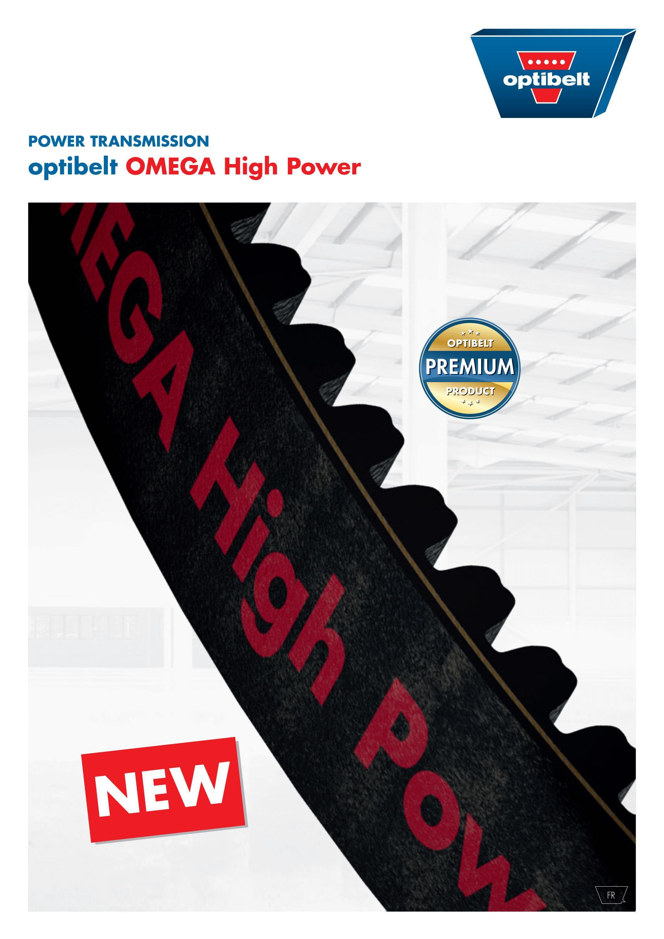Brochure optibelt OMEGA High Power courroie dentée de haute performance ...