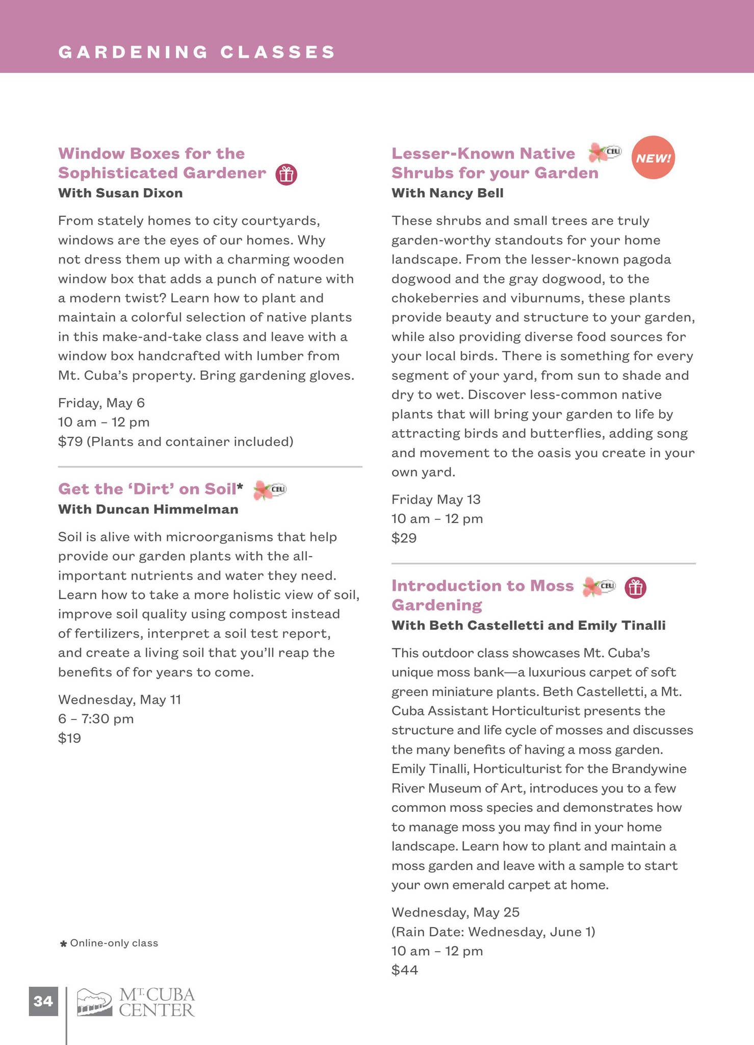 Spring Summer 2022 Program Guide by Mt. Cuba Center - Issuu