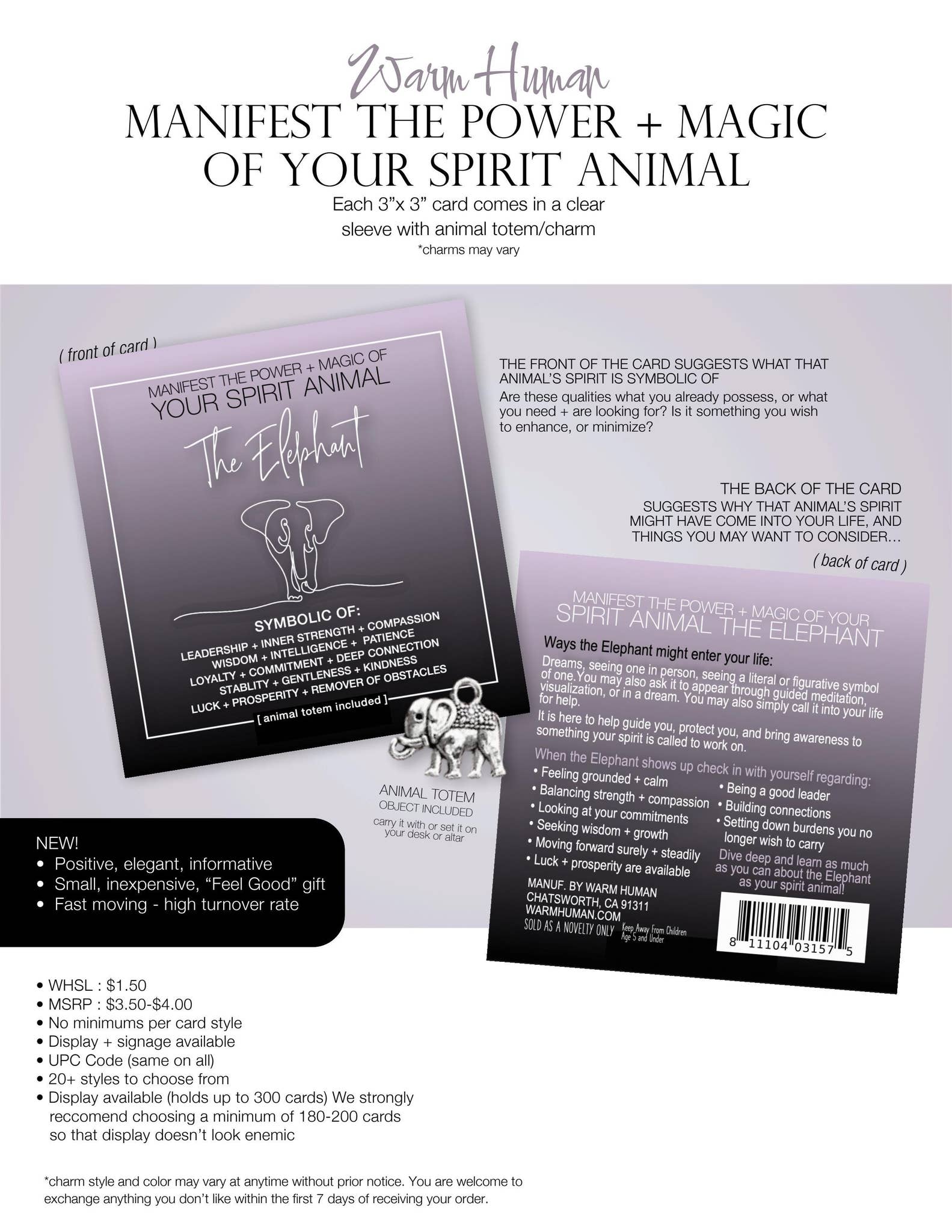 Warm Human Spirit Animal Catalog 022222 by warmhuman - Issuu