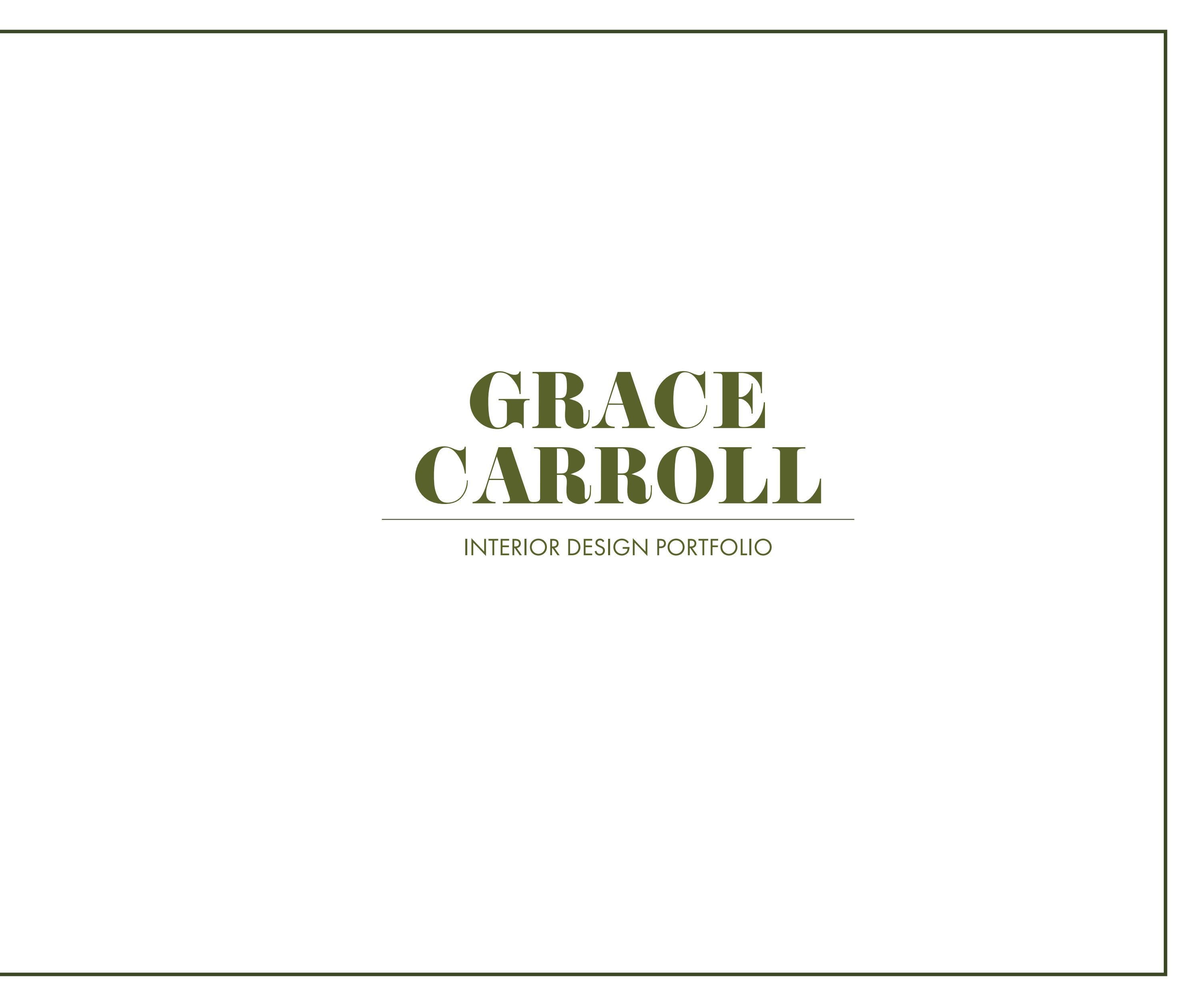 Grace Carroll Interior Design Portfolio by gracecarrollportfolio - Issuu