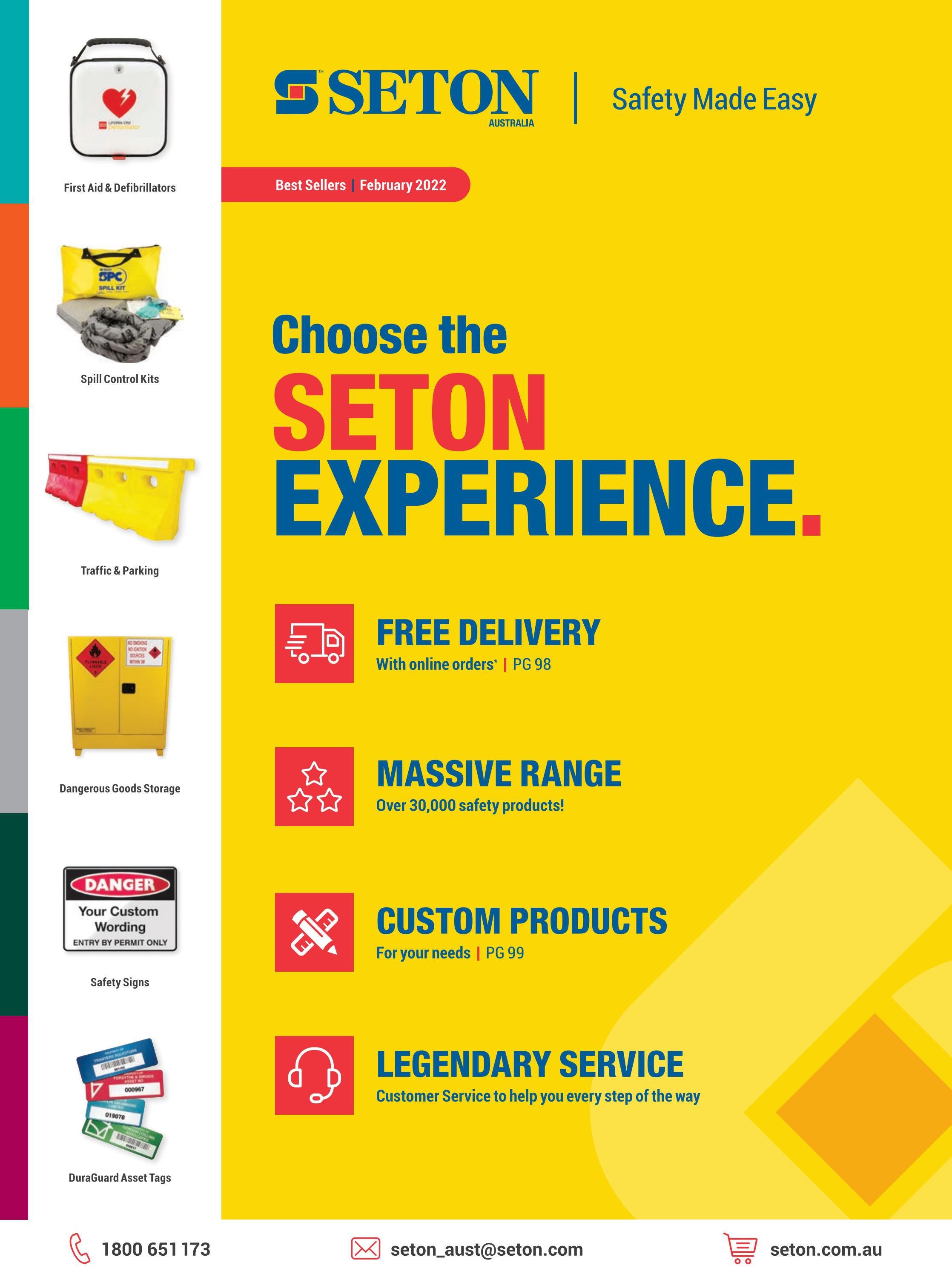 Seton Best Sellers Catalogue 2022 by Seton Australia - Issuu